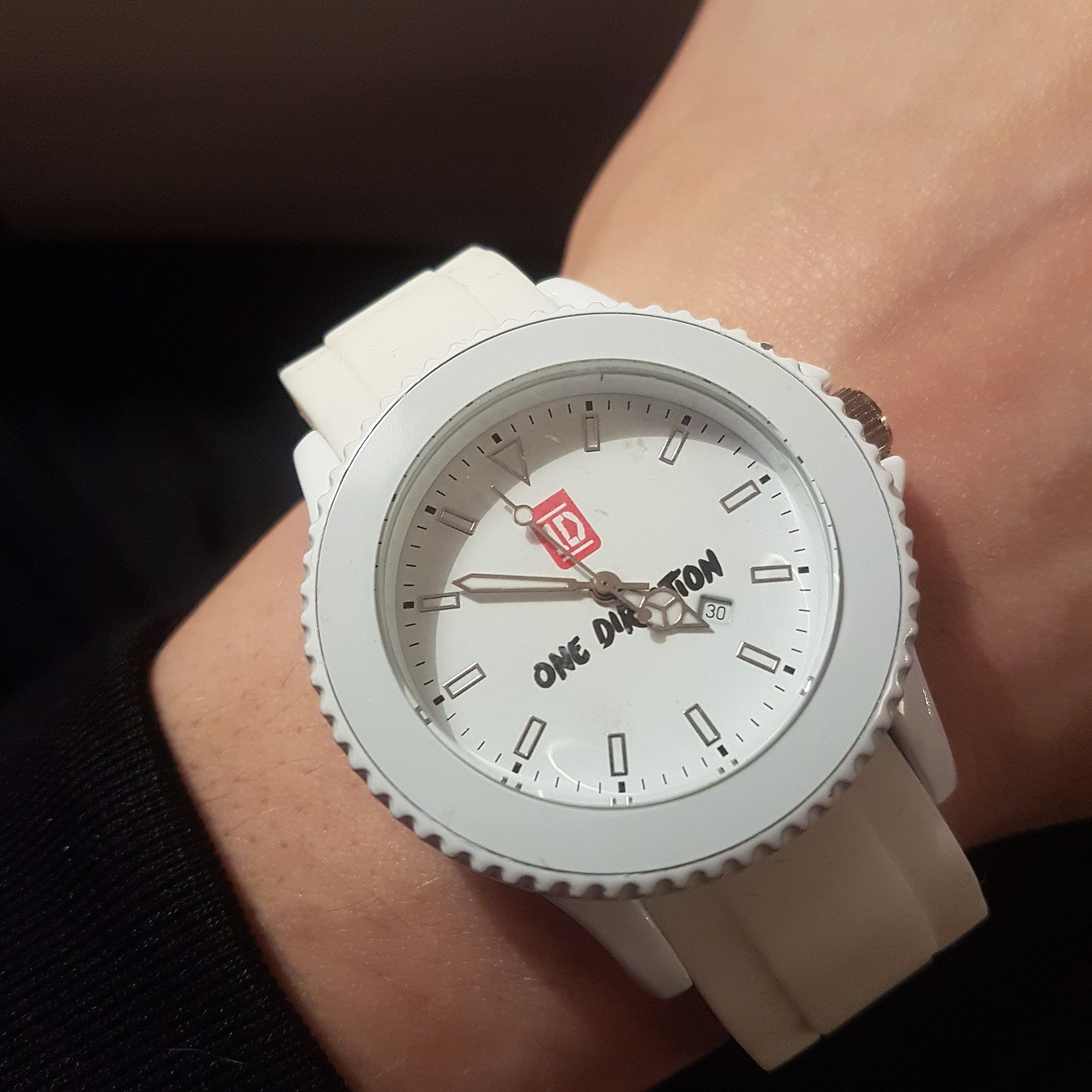 UNISEX Vit Klocka ONE DIRECTION White Watch Zay.. (383819451) ᐈ Köp på ...