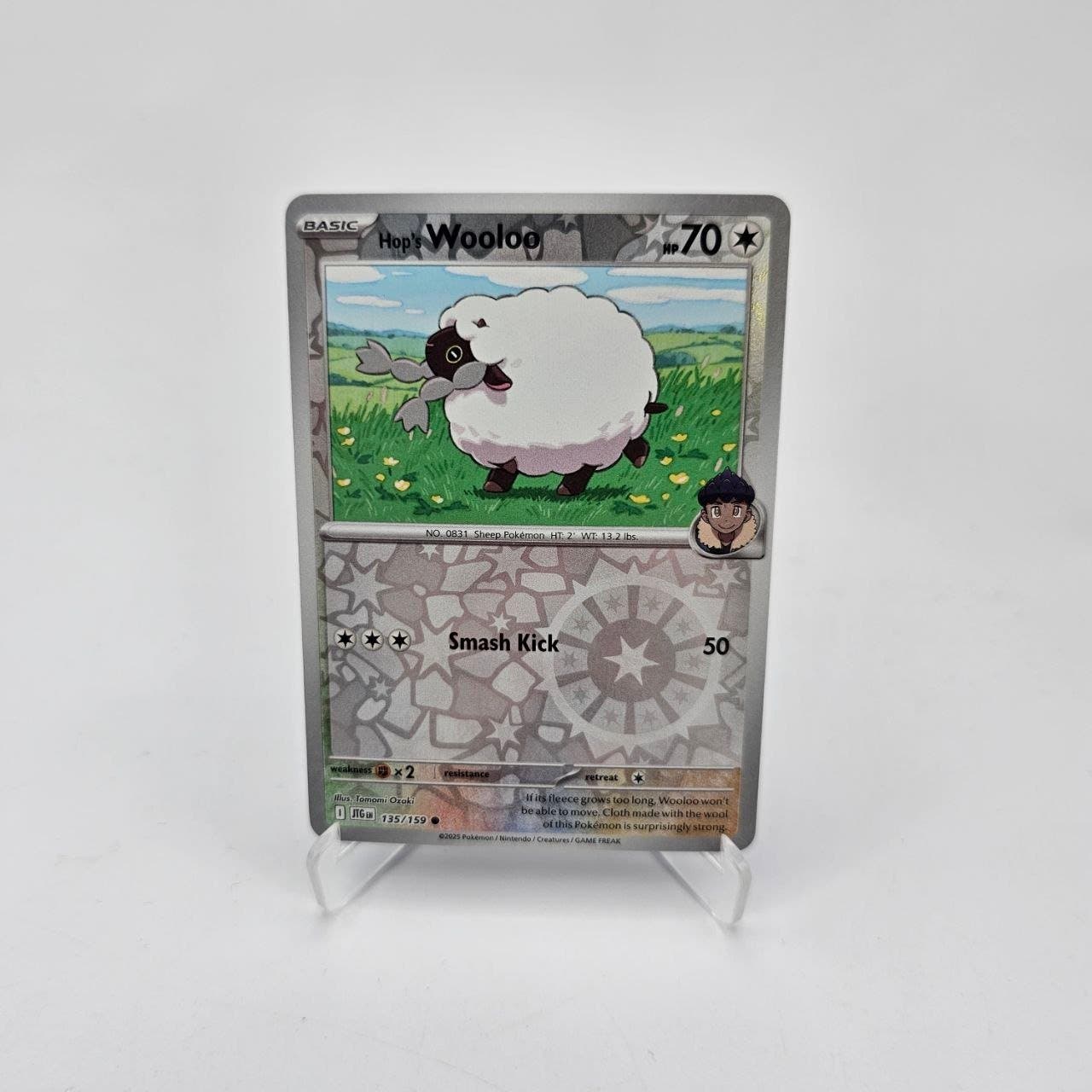 Hop's Wooloo Reverse Holo 135/159 Journey Toget.. | Köp på Tradera ...