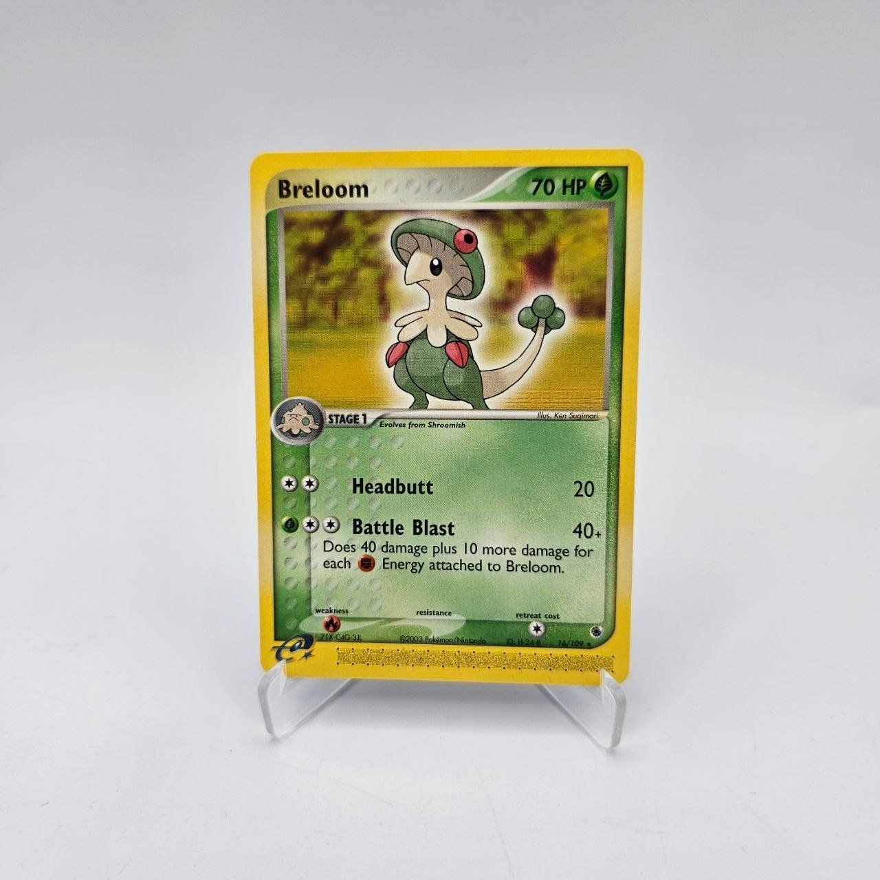 Breloom Rare 16/109 Ruby & Sapphire, Pokémon TC.. | Köp på Tradera ...