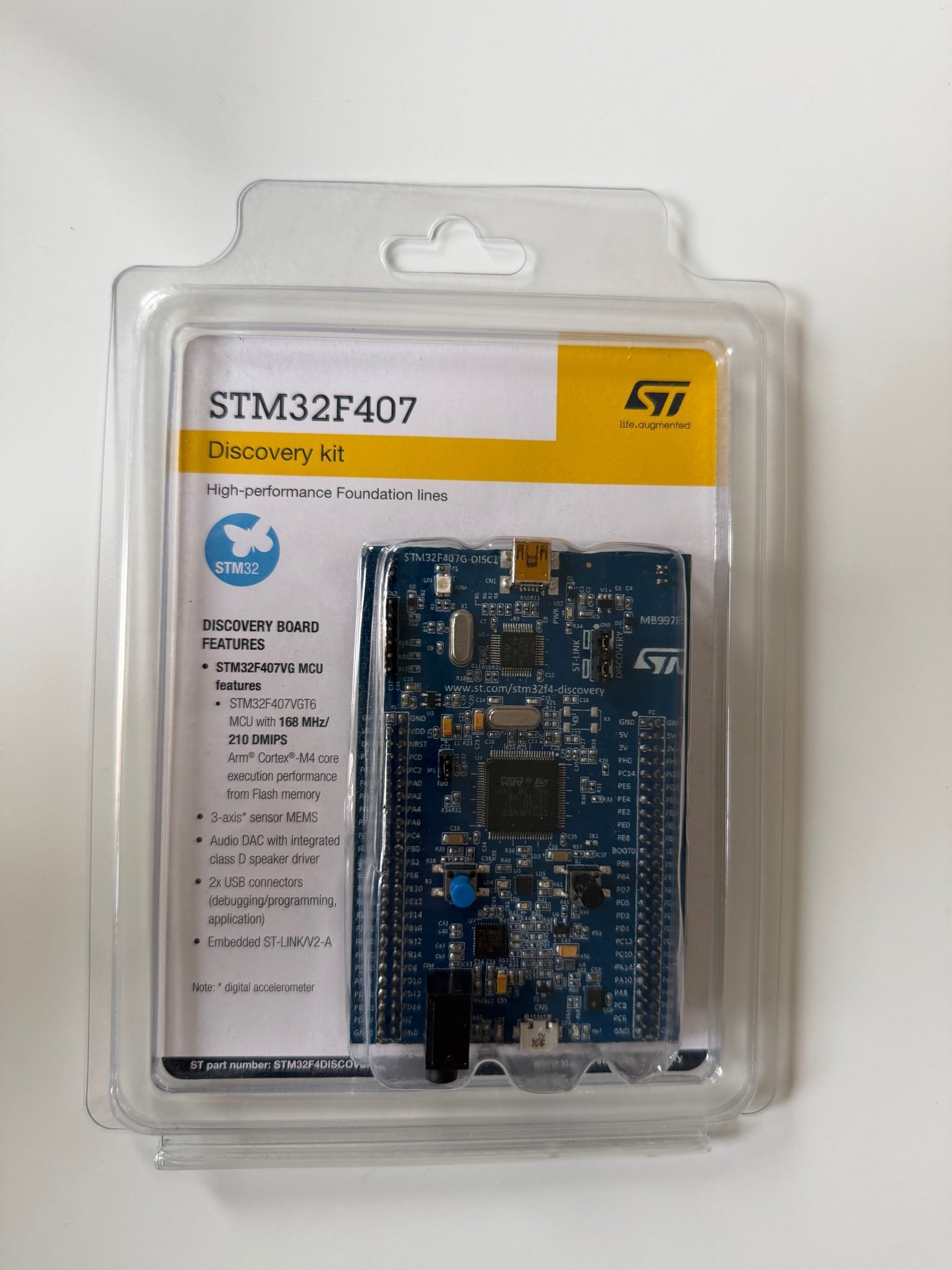 Se produkter som liknar STM32F407 Discovery Kit på Tradera (694200114)