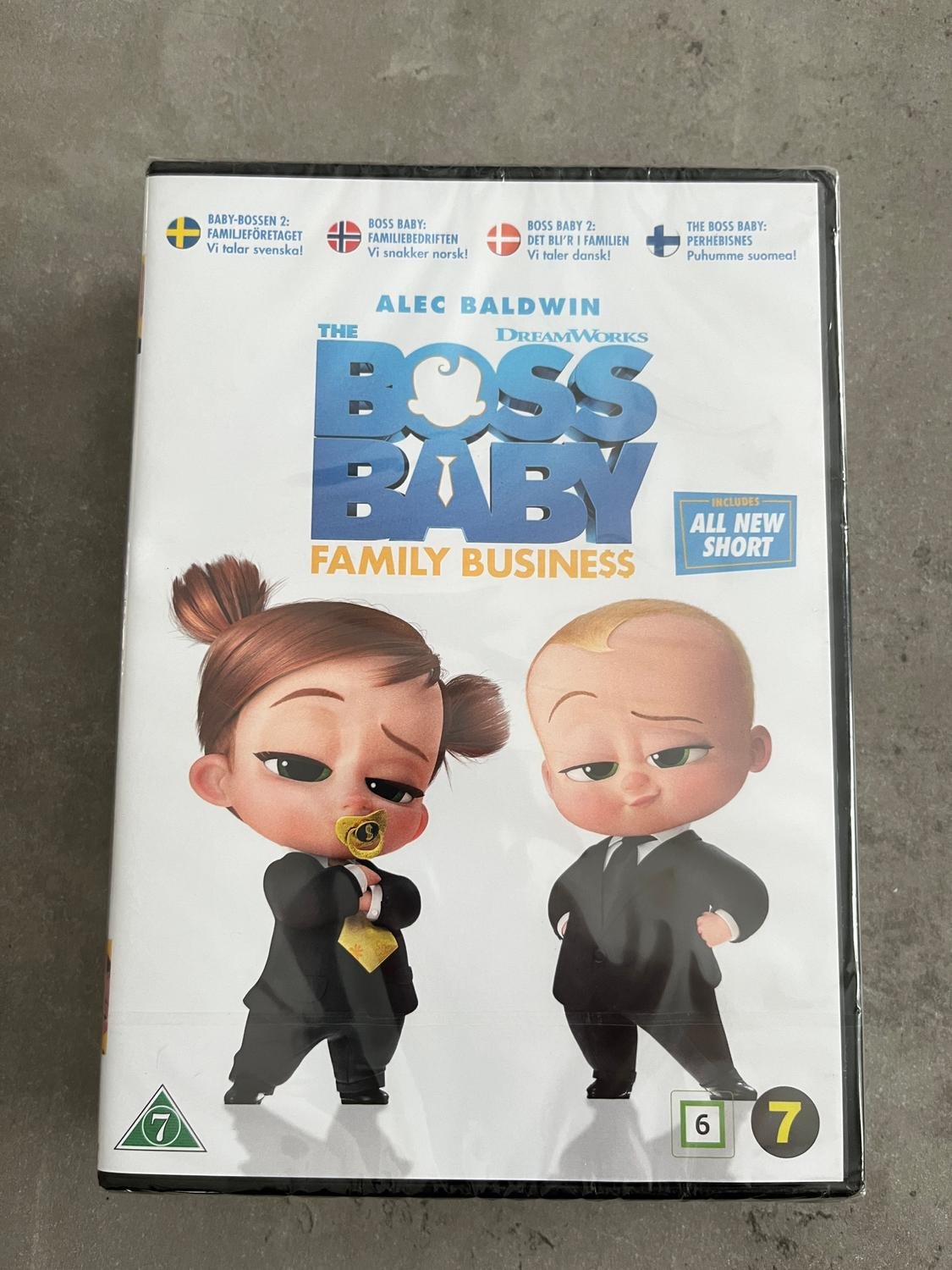 DVD-film: Boss Baby - Ny, inplastad!! (Alec Bal.. | Köp på Tradera ...