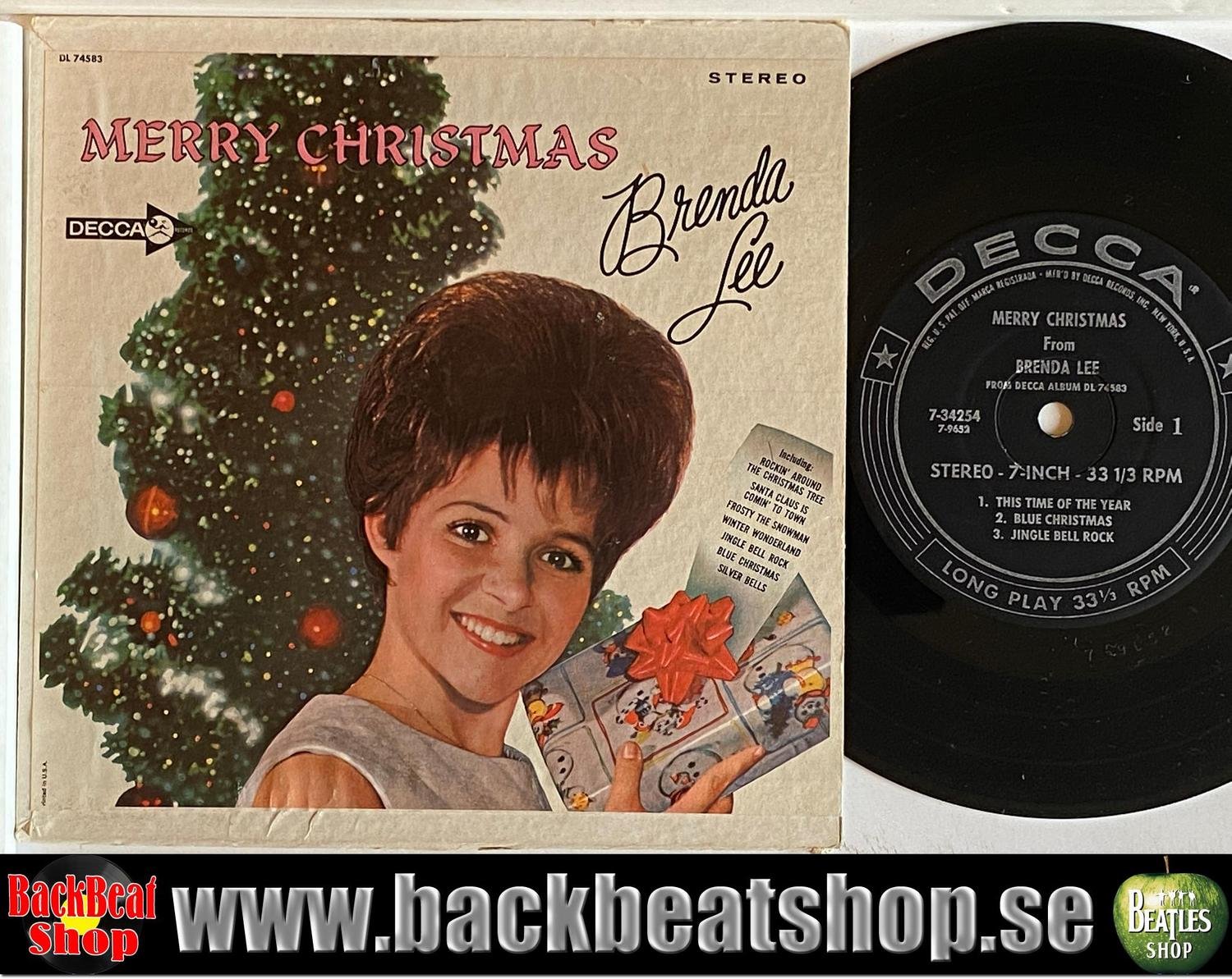 Se produkter som liknar BRENDA LEE - MERRY CHRISTMAS .. på Tradera ...