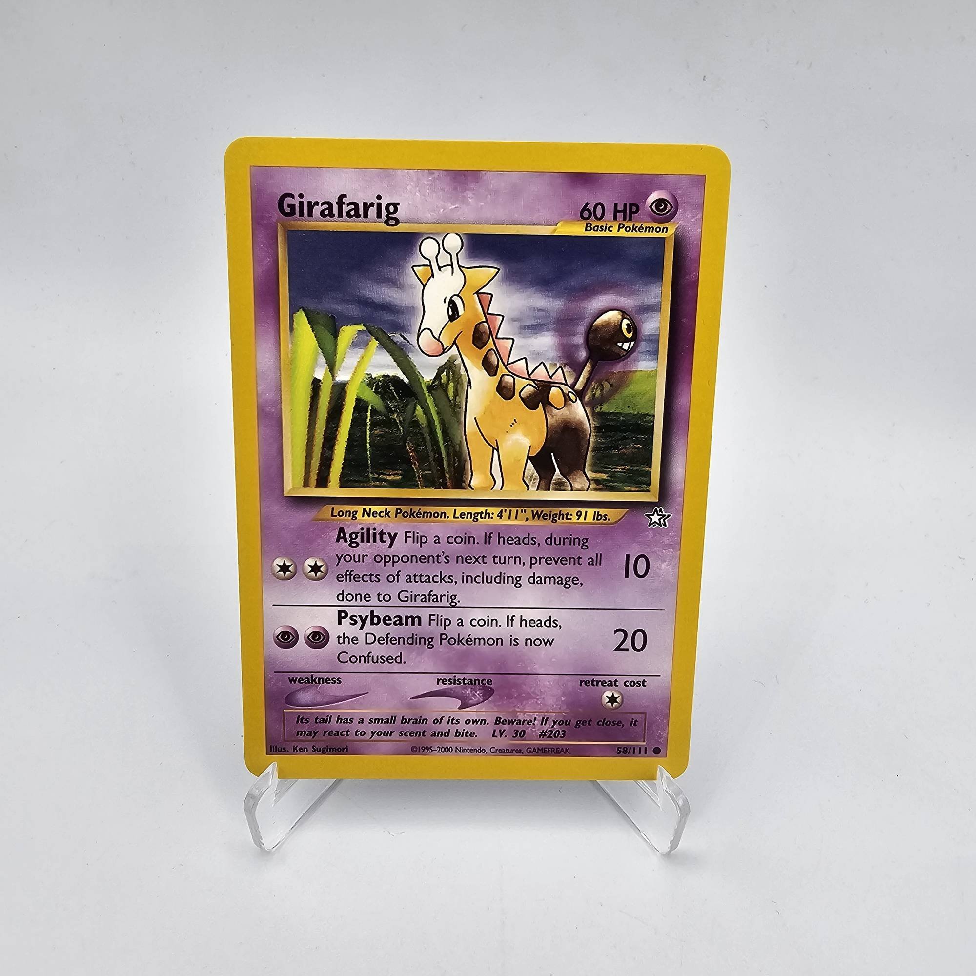 Girafarig 58/111 Neo Genesis, Pokémon TCG 2000 | Köp på Tradera (708592948)