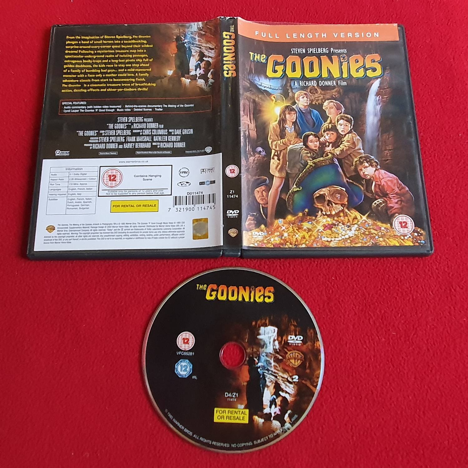Se produkter som liknar THE GOONIES till DVD på Tradera (621731337)