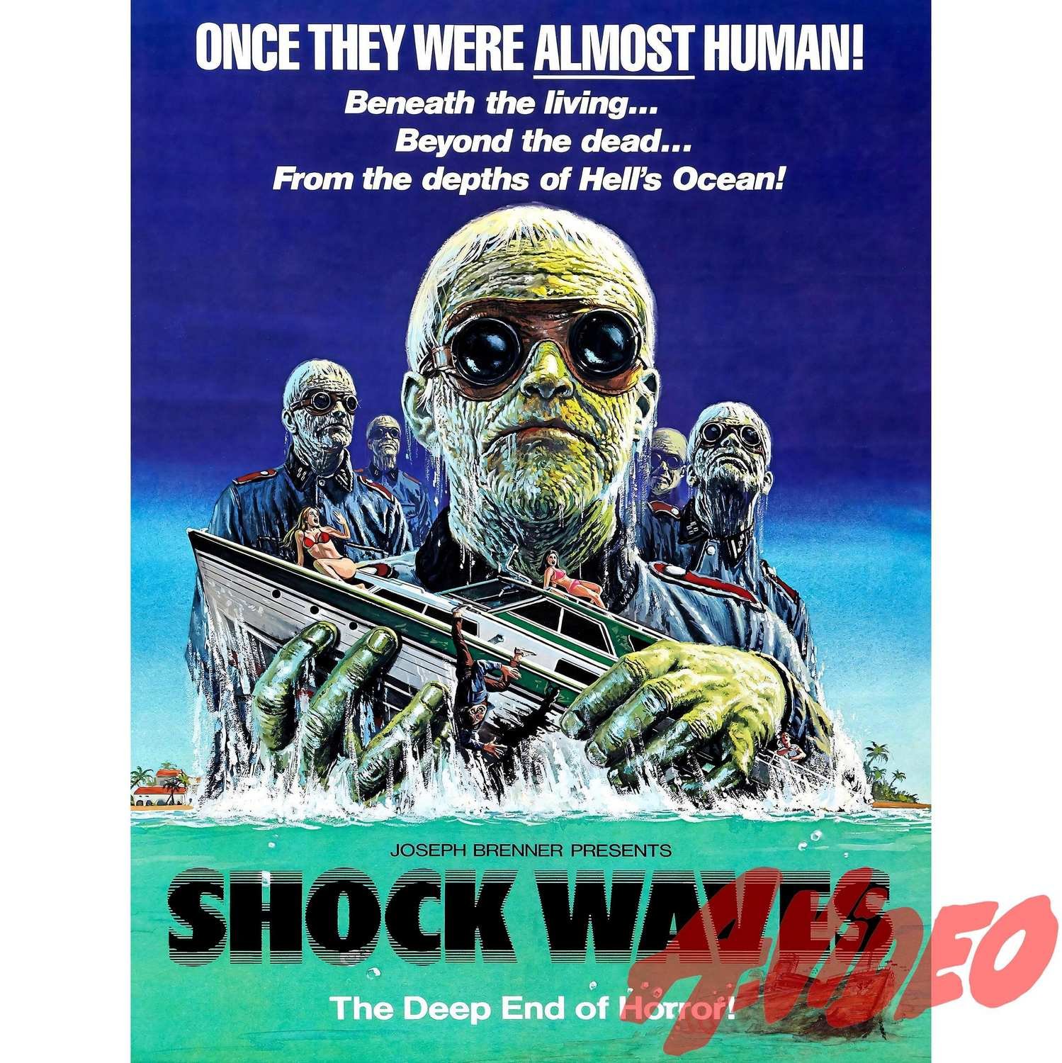 SHOCK WAVES - VHS-KLASSIKER - DIGI-LITO-POSTER .. | Köp på Tradera ...
