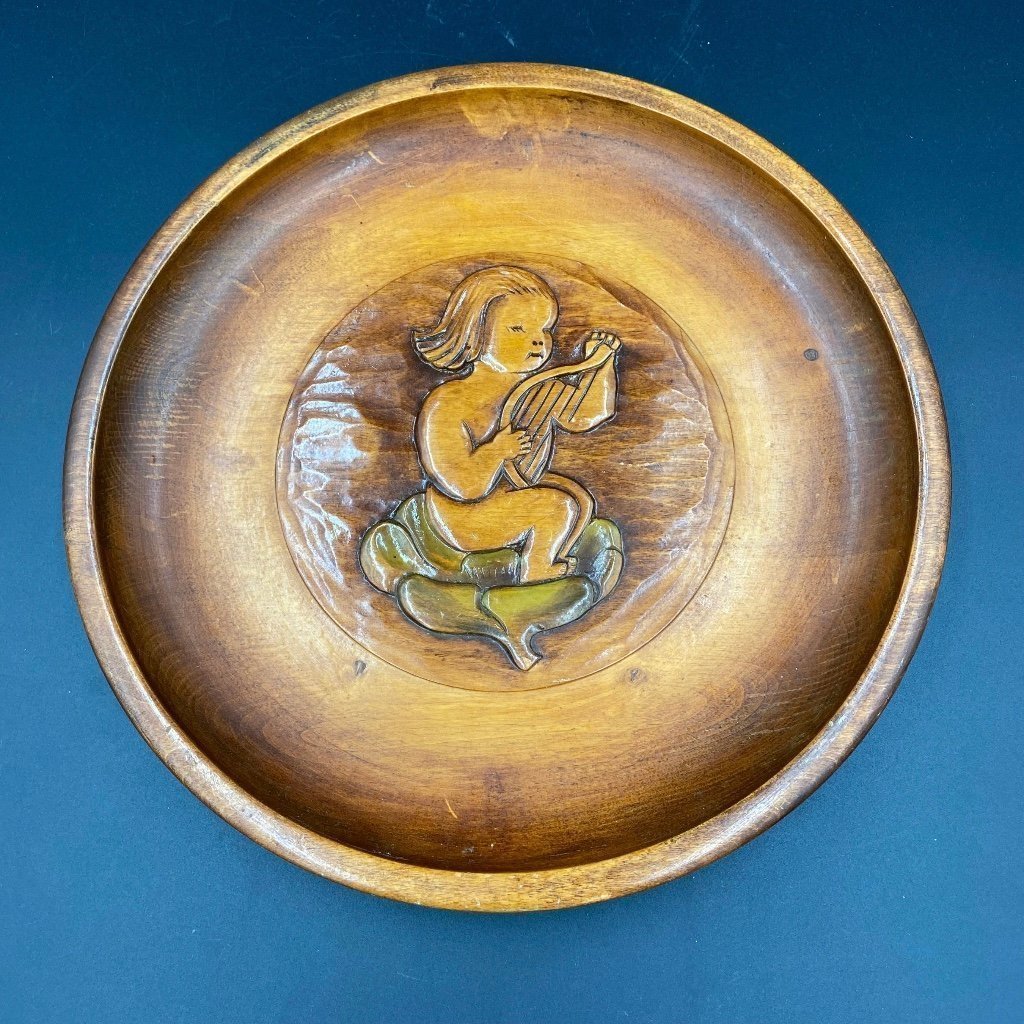 Stort fat/tallrik i trä | N.. | Köp från C-buyTradingAB på Tradera ...