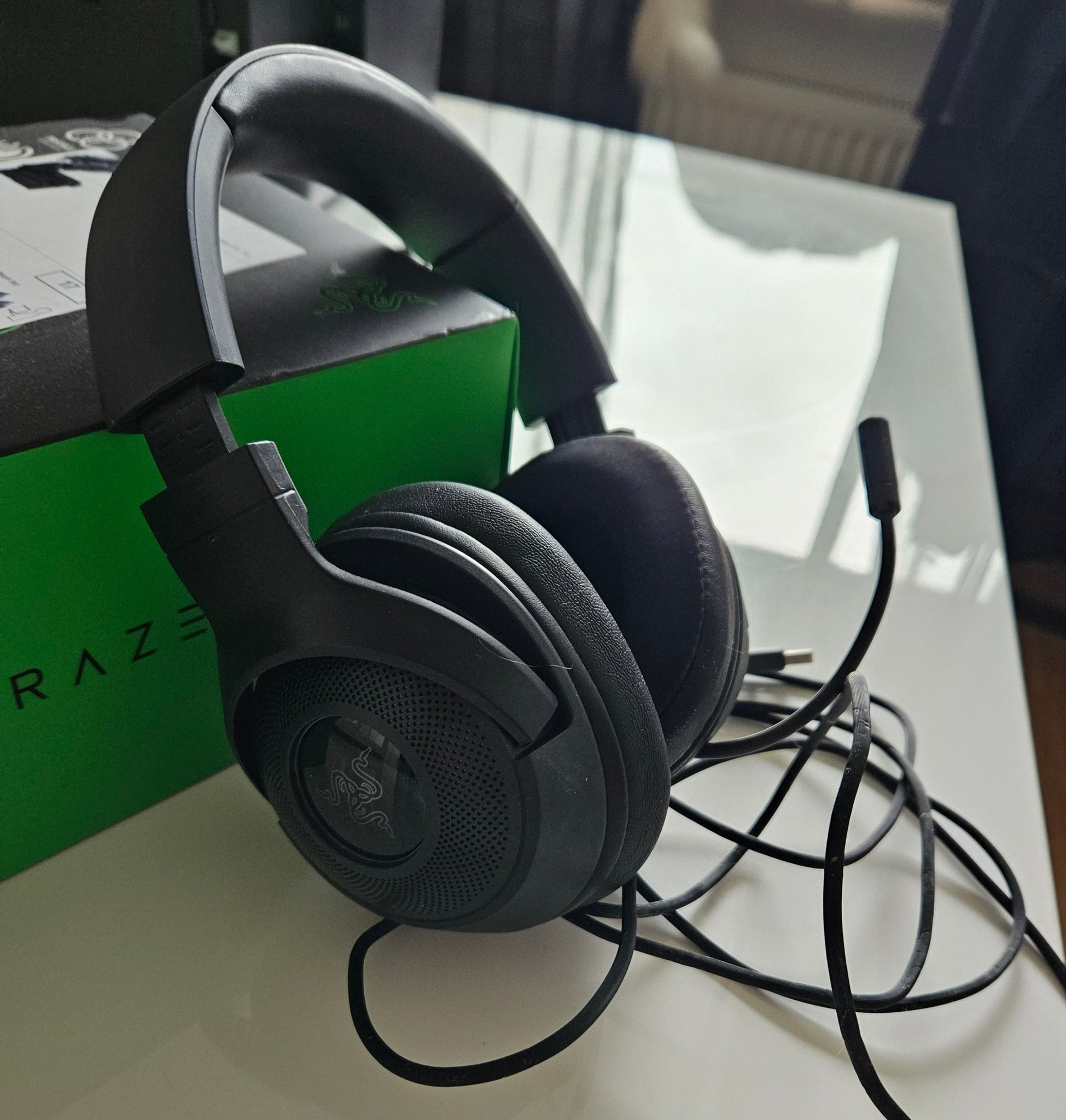 Se produkter som liknar Razer Kraken V3 X Gaming Head.. på Tradera ...