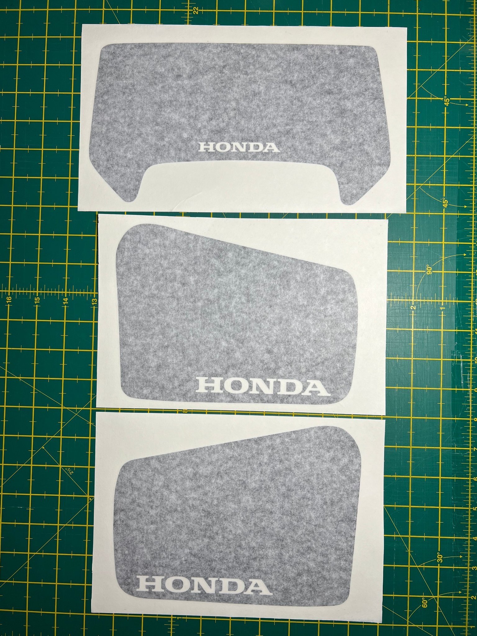 Honda MT5 Kåpdekaler Paris Dakar - Svart | Köp på Tradera (714224026)