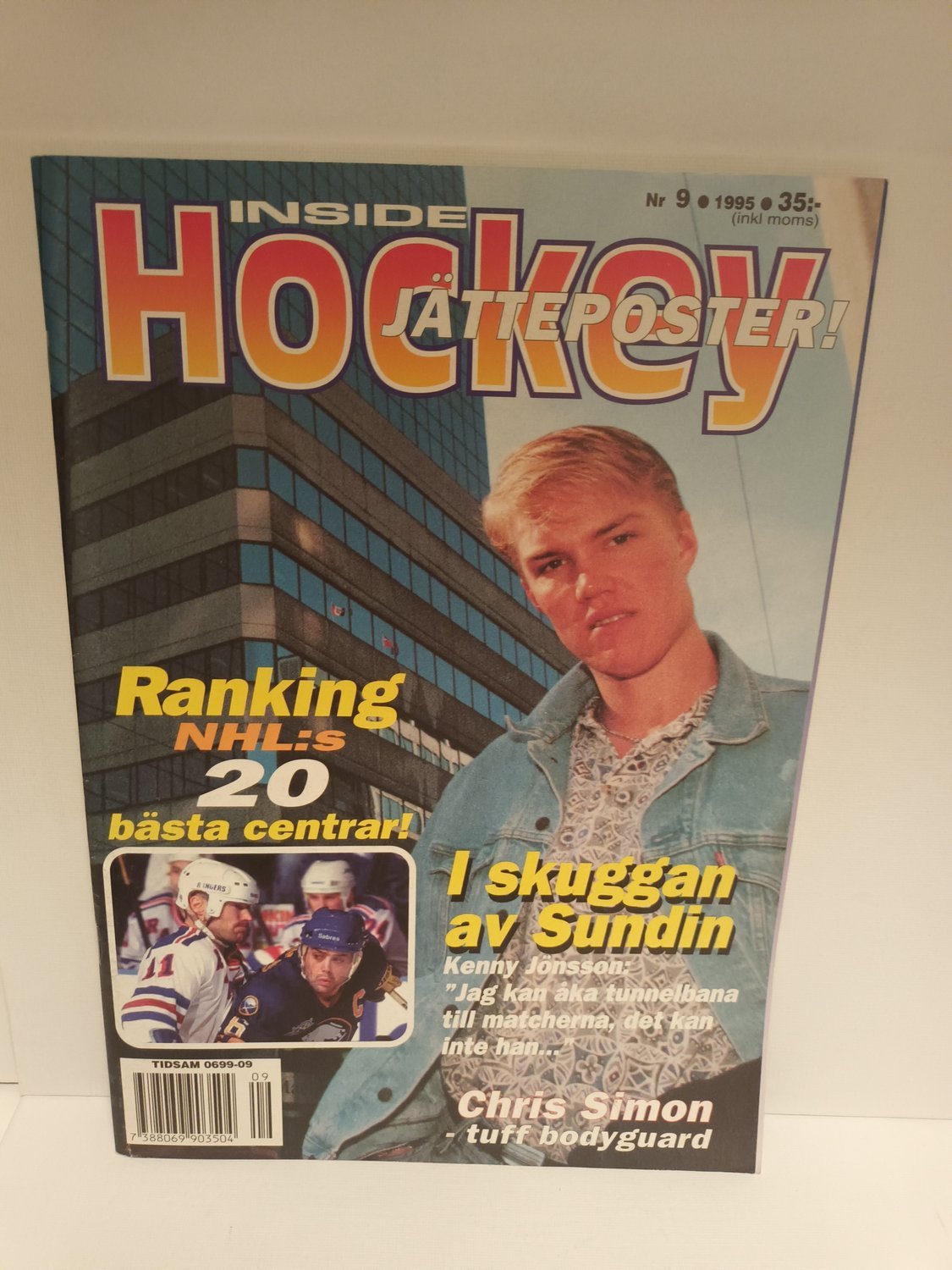 Nr 9 -1995 Inside Hockey NHL Magazine + Poster | Köp på Tradera (636591849)