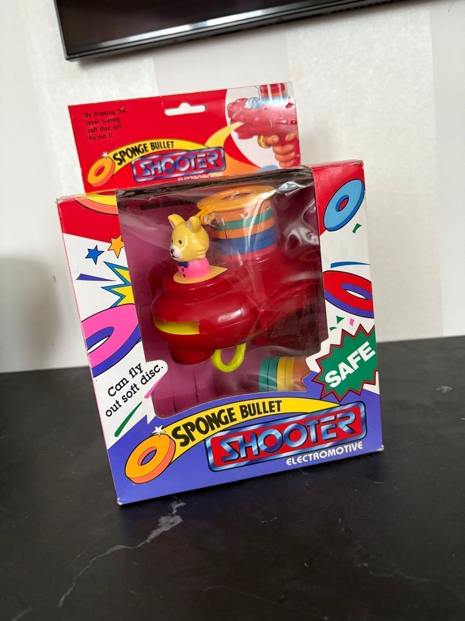 Sponge Bullet Shooter - Electromotive - Retro l.. | Köp på Tradera ...