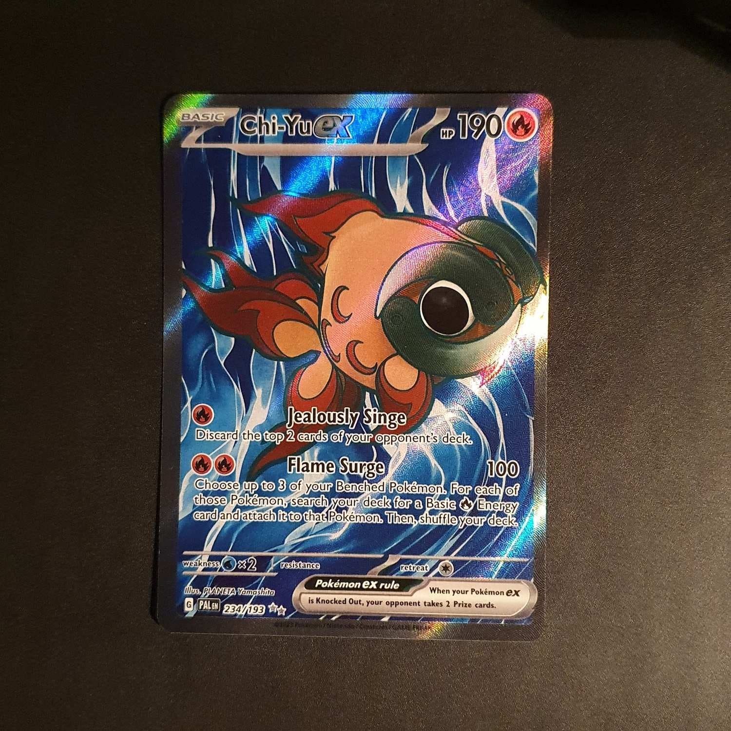 Pokemon Chi-Yu ex 234/193 Paldea Evolved | Köp på Tradera (704325304)