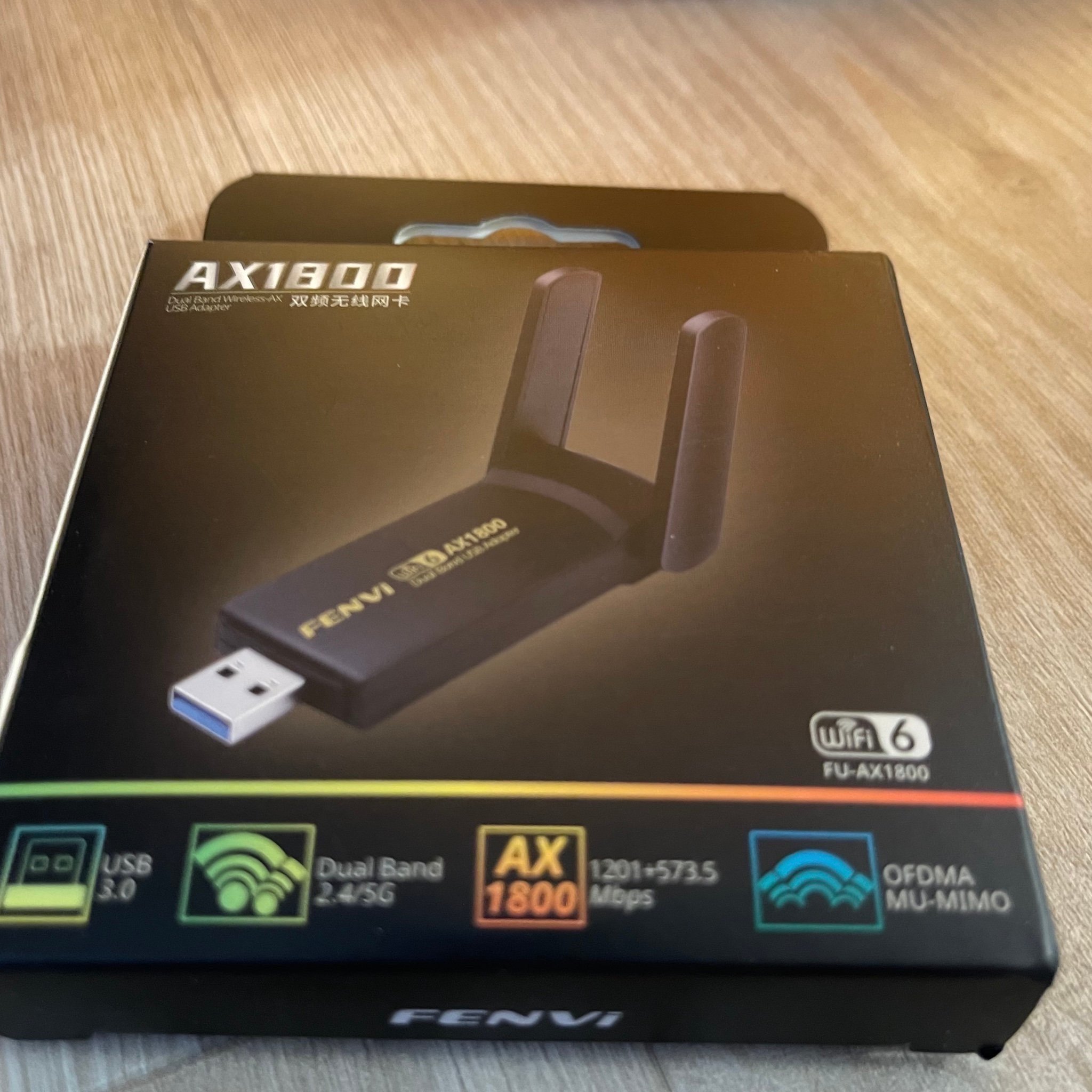 WiFi 6 Dual Band Wireless USB Adapter - NY! | Köp på Tradera (711962473)