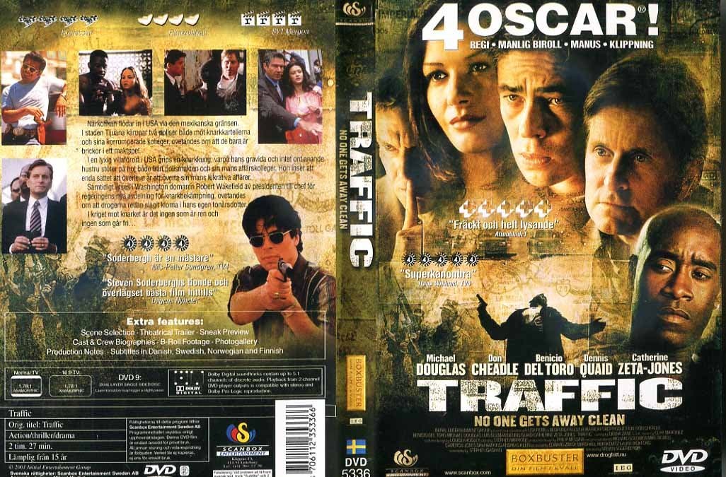Traffic dvd Michael Douglasa, Catherine Zeta-Jo.. | Köp på Tradera ...