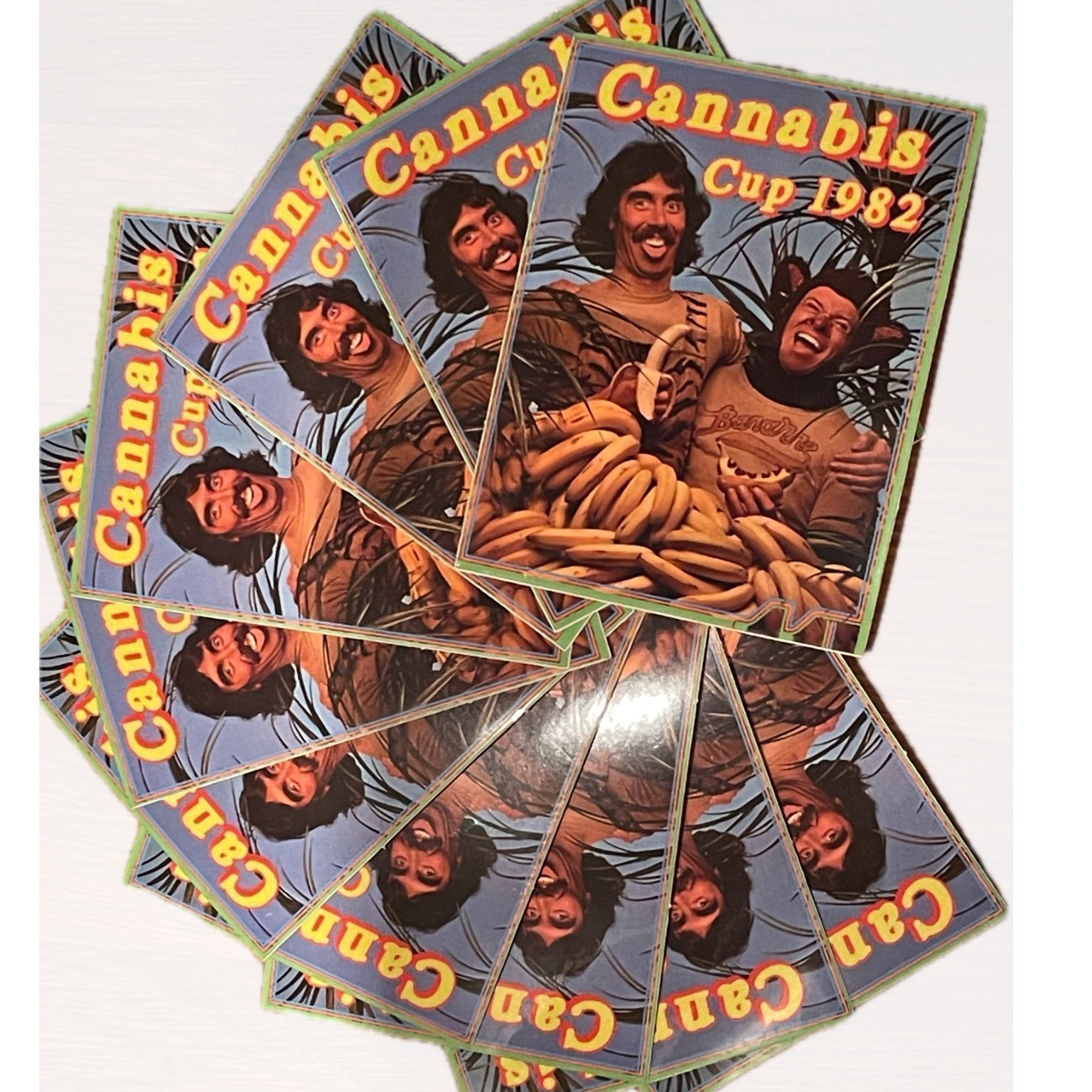 Stickers 10 st- Trazan & Banarne Cannabis Cup 1.. | Köp på Tradera ...