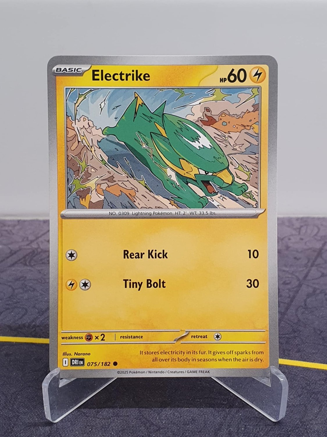 ELECTRIKE 075/182 - Destined Rivals - Pokémon K.. | Köp på Tradera ...