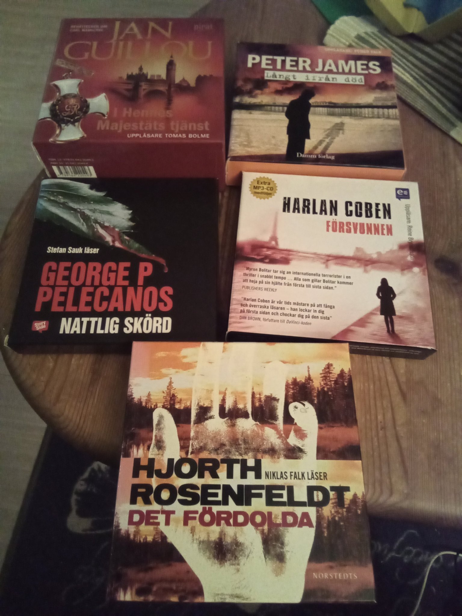 Ljudböcker: Jan Guillou, Peter James, Hjorth/Ro.. | Köp på Tradera ...