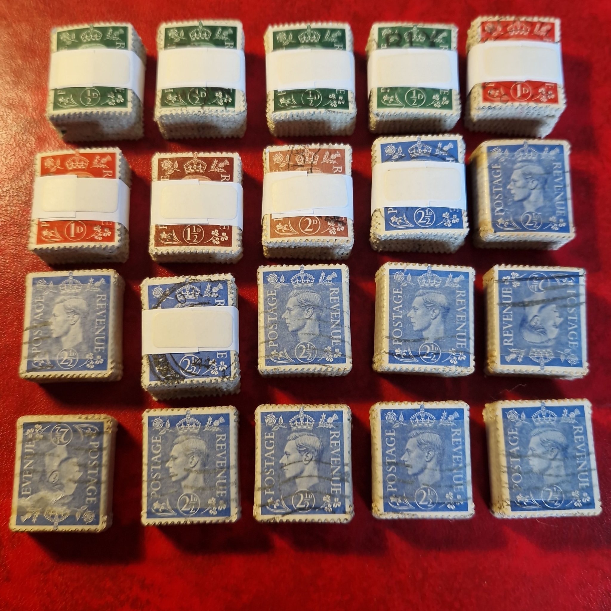 England, King George VI, 1940-tal, 20st 100-bun.. | Köp på Tradera ...