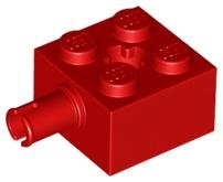 Lego Brick, Modified 2 x 2 with Pin and Axle Ho.. | Köp på Tradera ...