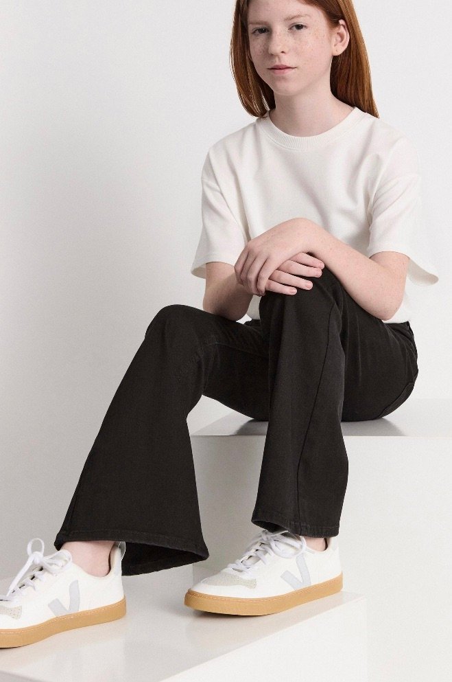 LINDEX FREJA UTSVÄNGDA JEANS BYXOR 152 | Köp på Tradera (695676737)