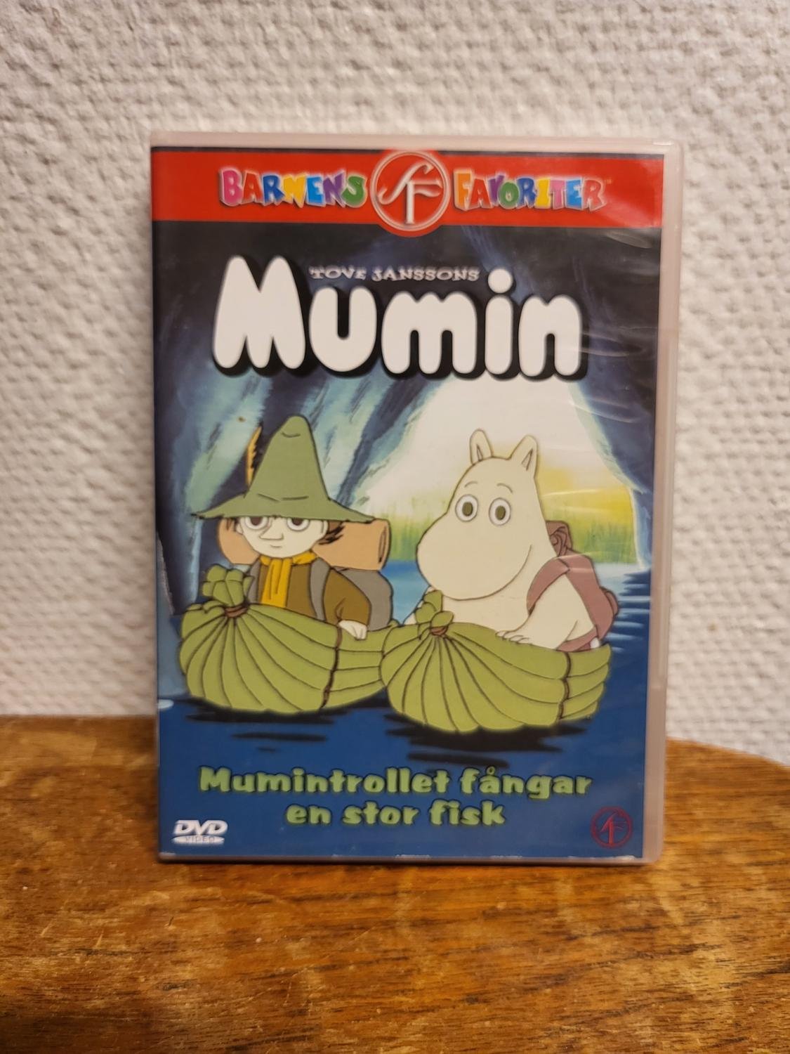 Mumintrollet fångar en stor fisk | Köp från AIAbySweden på Tradera ...