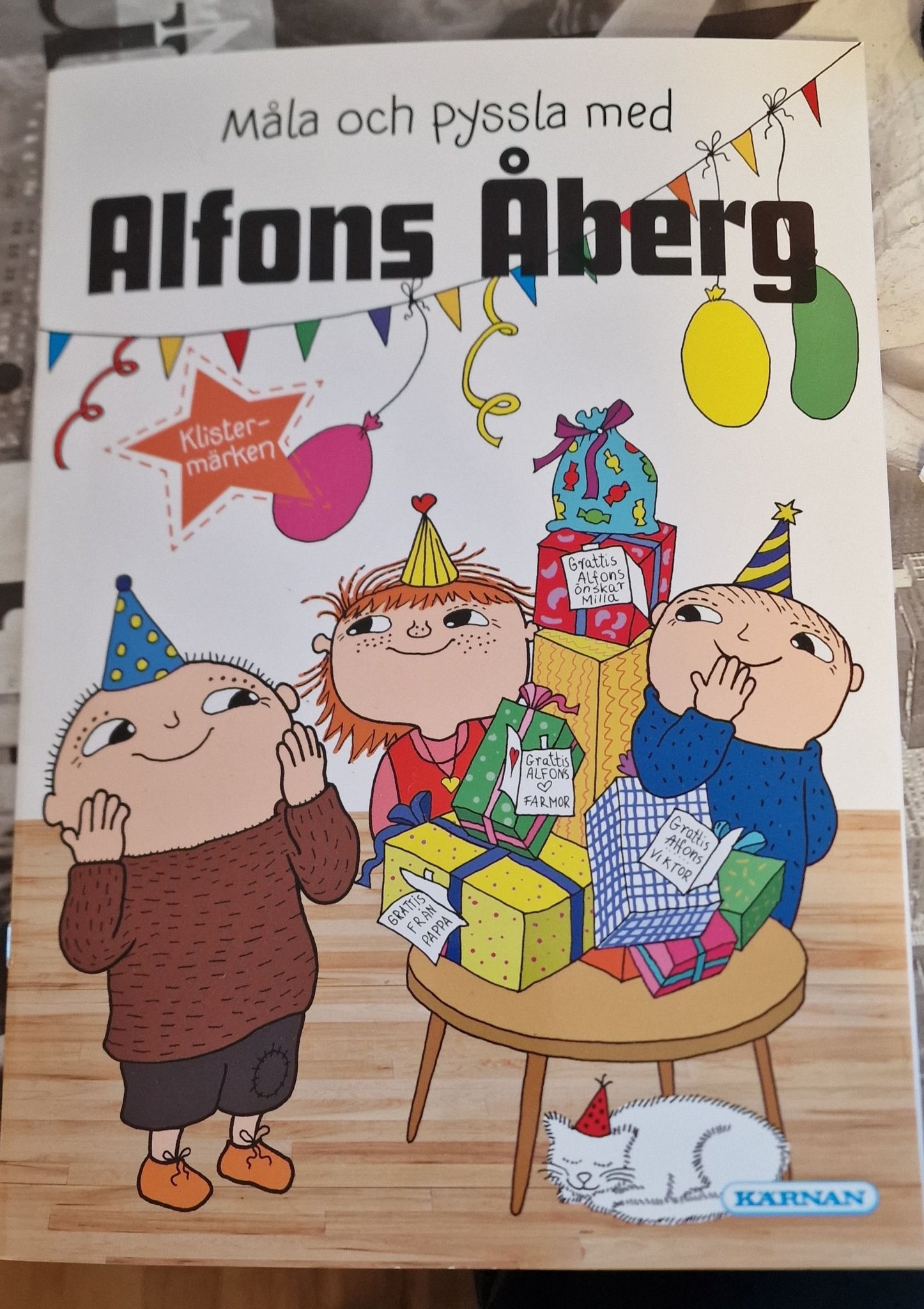 Alfons Åberg måla och pyssla | Köp på Tradera (576750827)