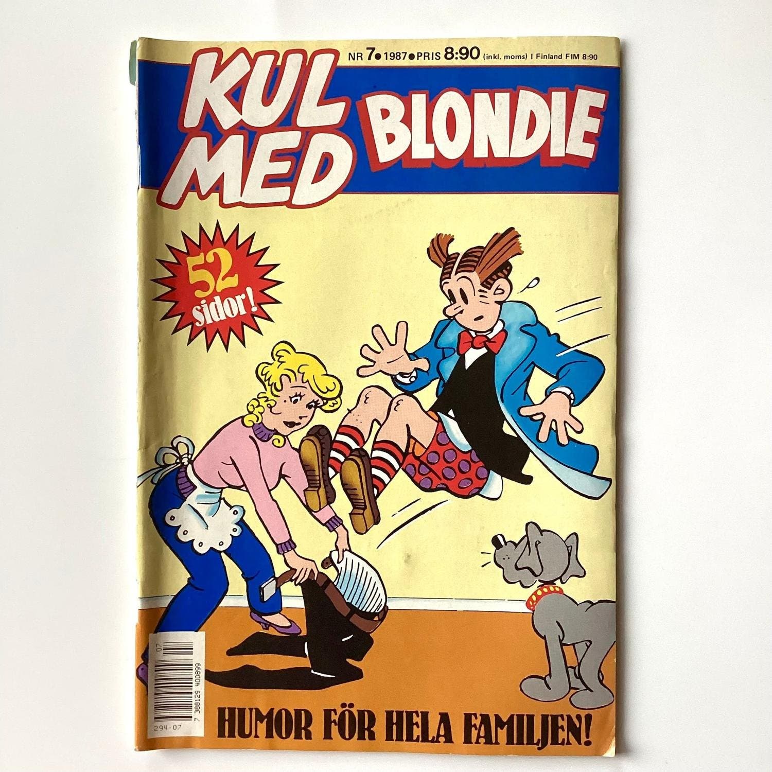 Serietidning Kul Med Blondie från 1987 Läsa ser.. | Köp på Tradera ...