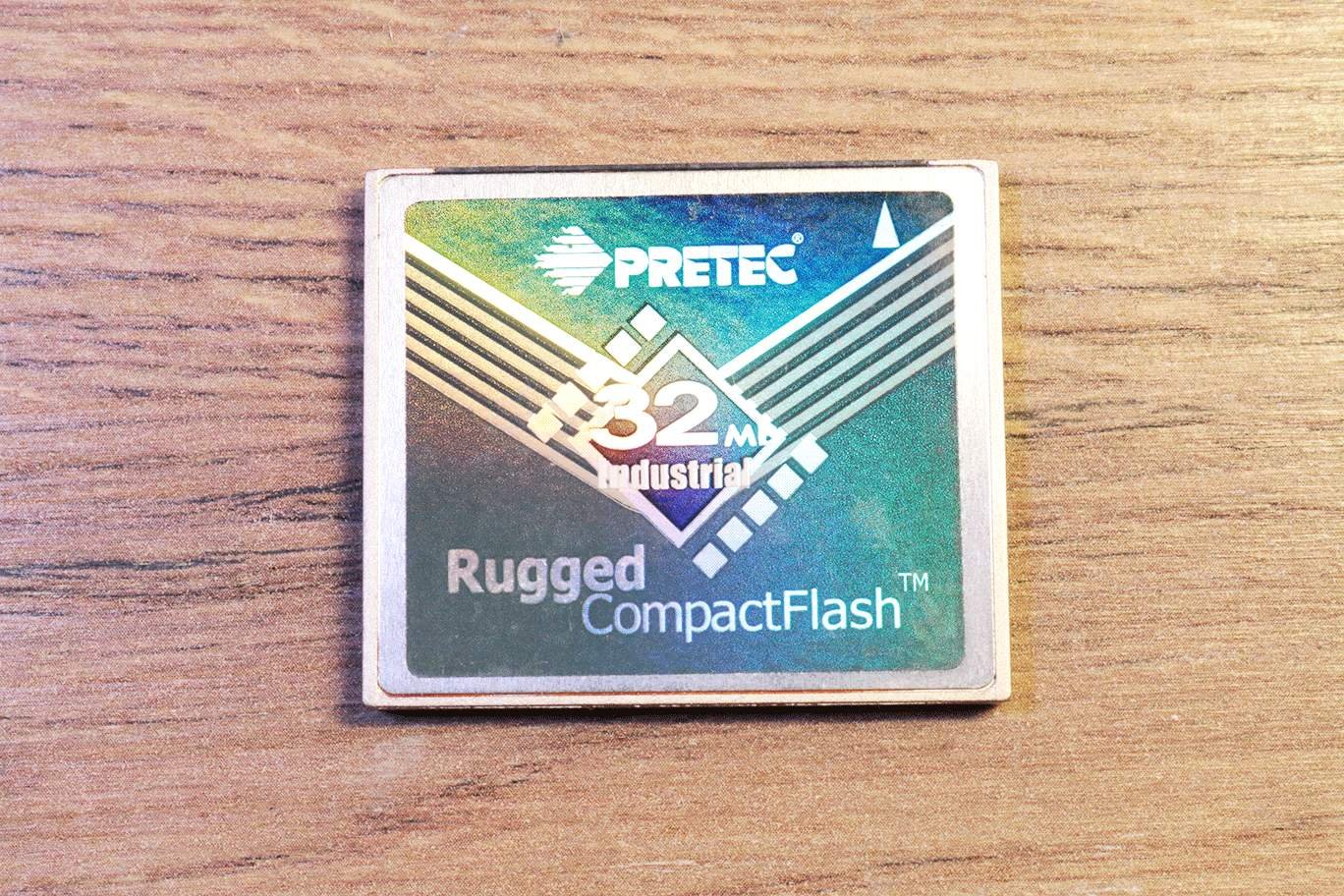 32Mb CF kort - Compact flash - Pretec industria.. | Köp på Tradera ...