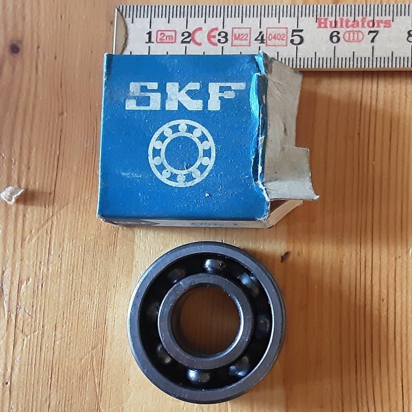 SKF Kullager 6203 Z | Köp på Tradera (696055124)