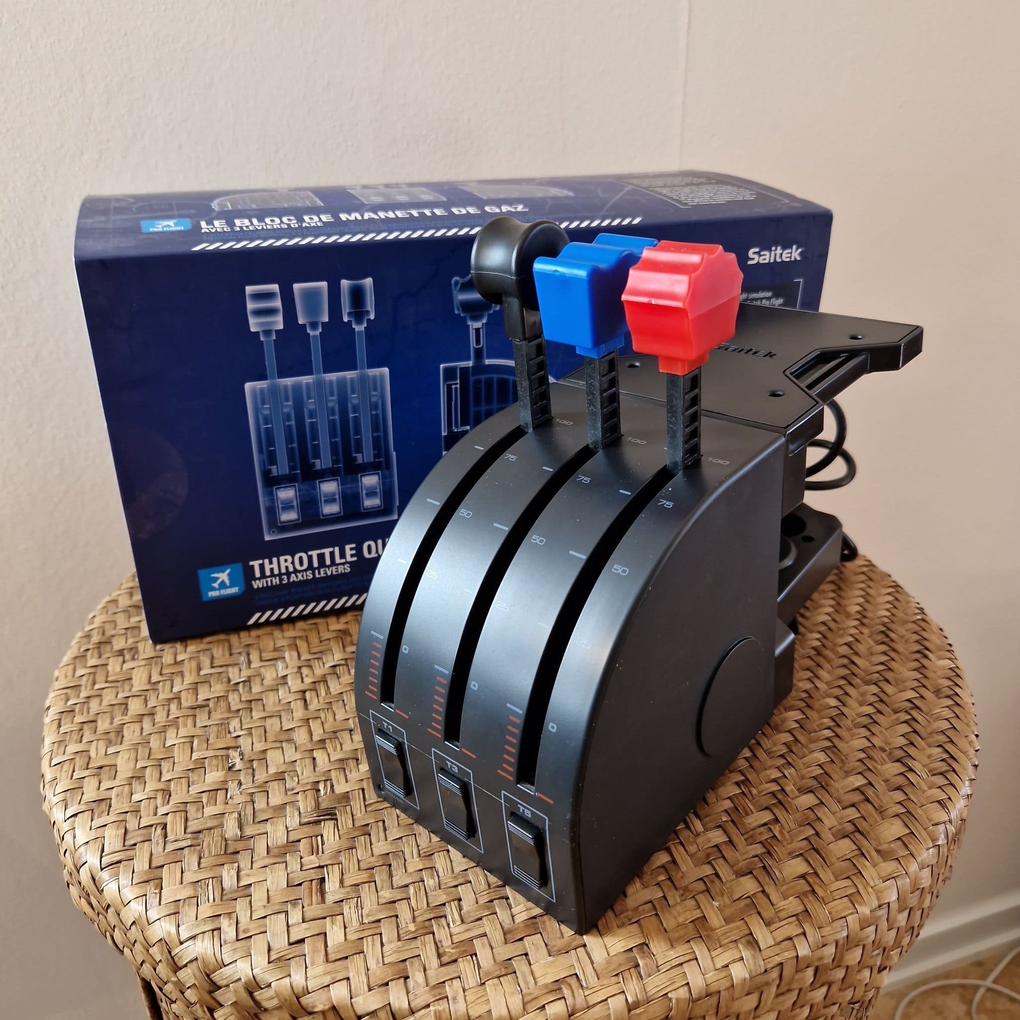Saitek Pro Flight Throttle Quadrant | Köp på Tradera (686632457)