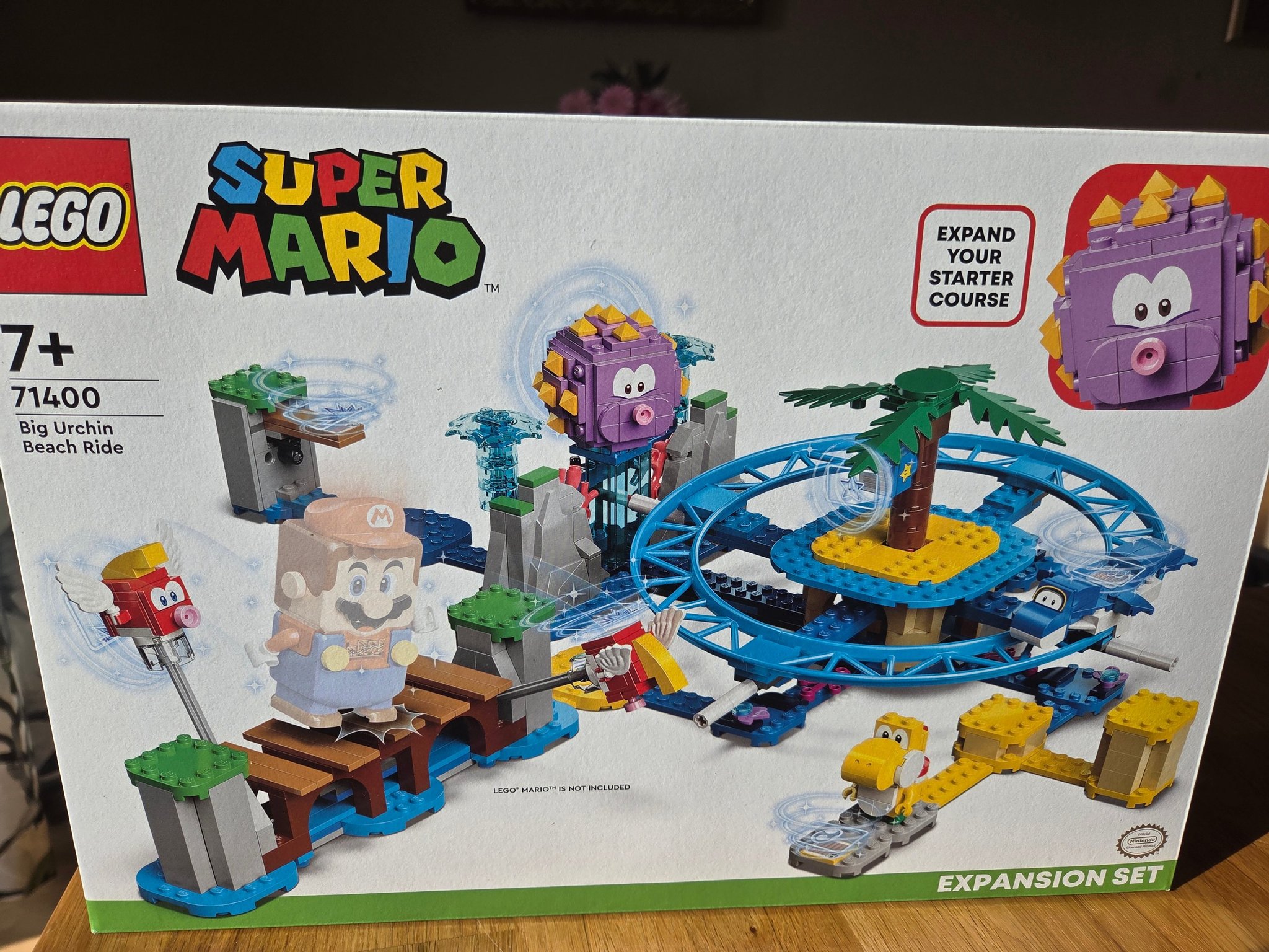 LEGO Super Mario 71400 Big Urchin Beach Ride Ex.. | Köp på Tradera ...