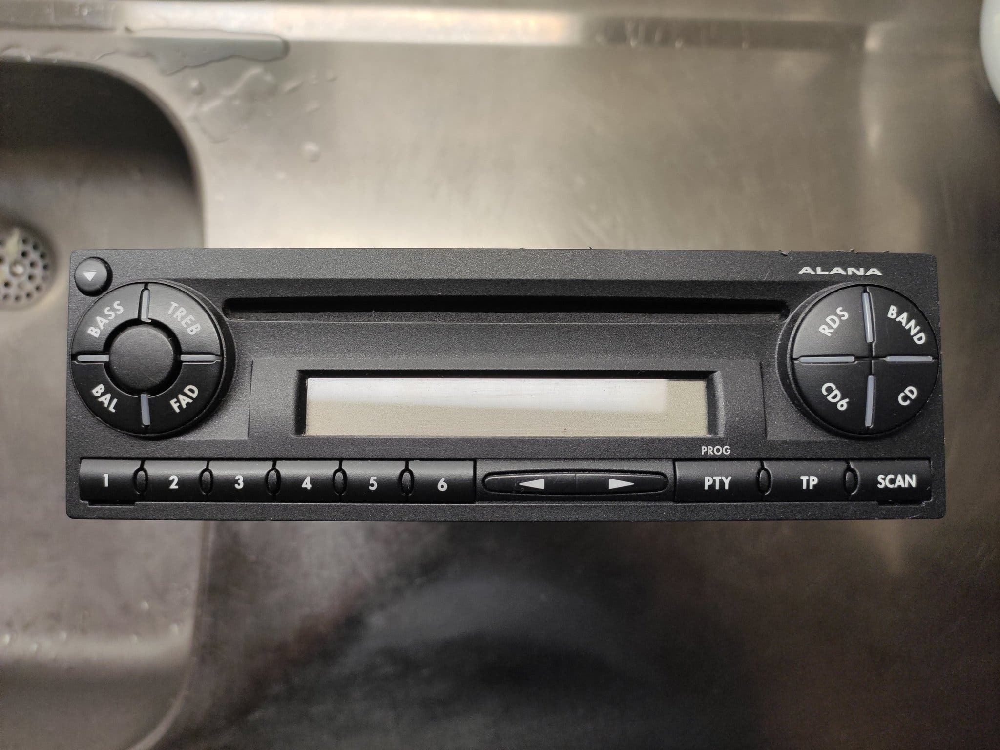 ORIGINAL SEAT IBIZA 6L 2002-2008 bilstereo/radio | Köp på Tradera ...
