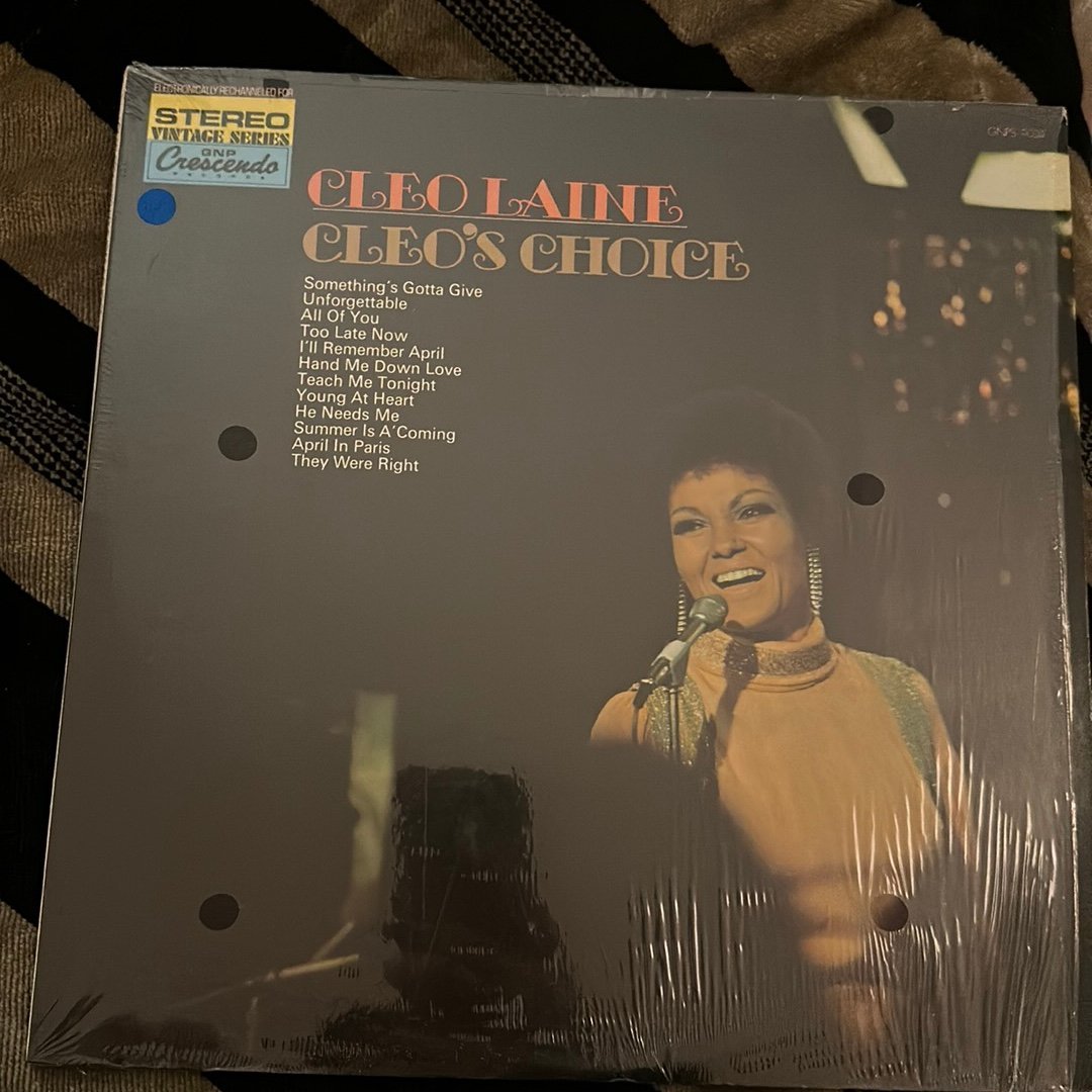 Cleo Laine - Cleo's Choice | Köp på Tradera (695839966)