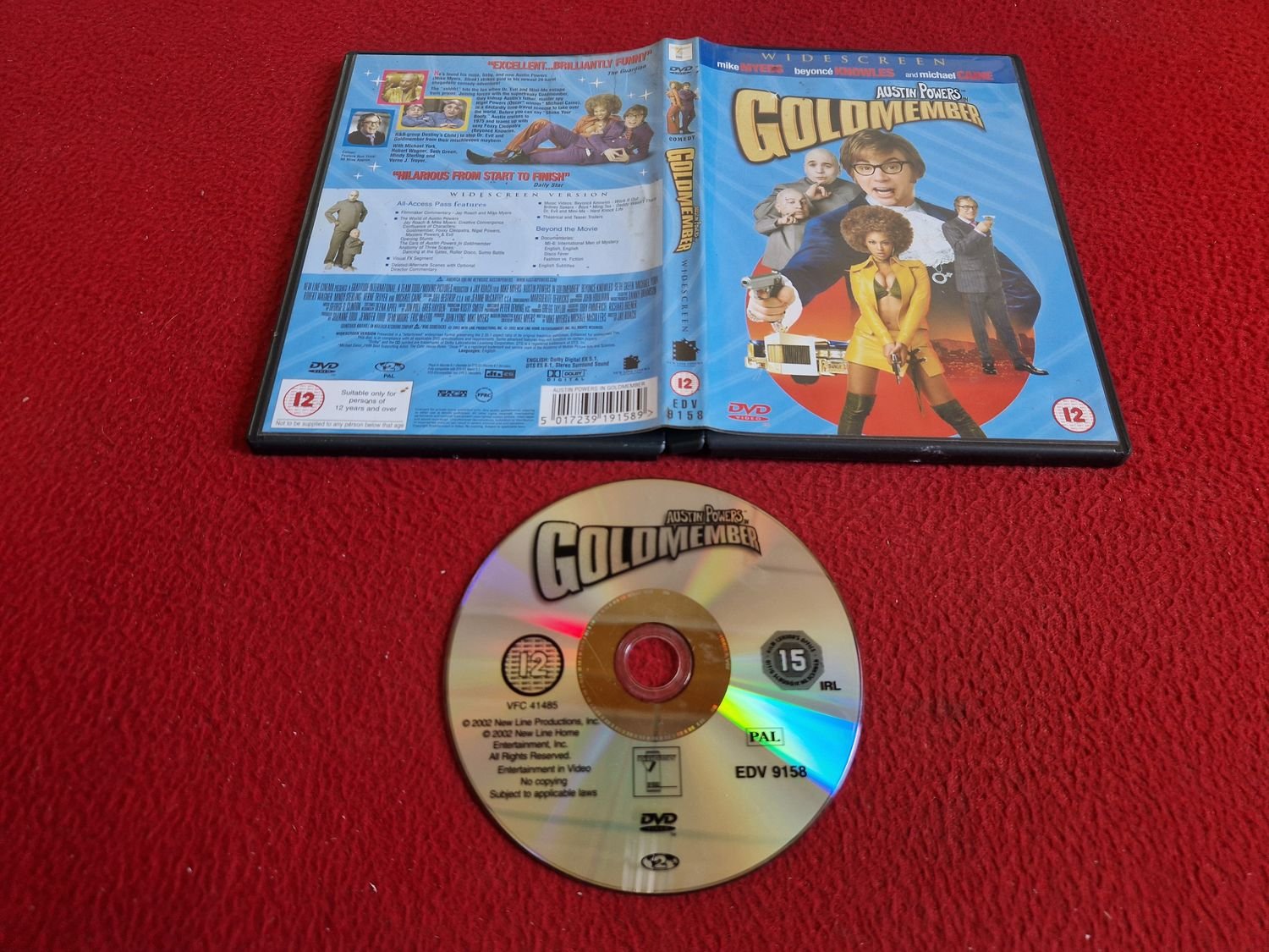 AUSTIN POWERS GOLDMEMBER DVD | Köp från game-world på Tradera (697708364)