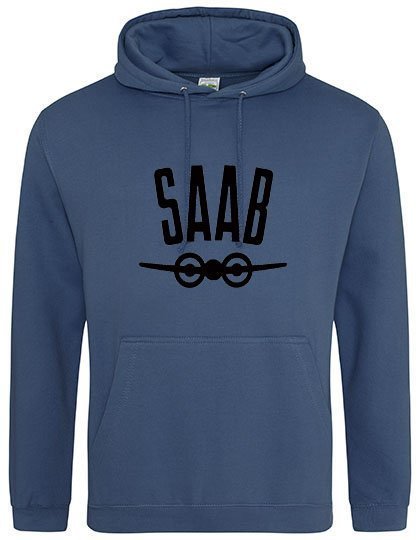 SAAB NOSTALGI OLD BOLD AIR LOGO - HOODIE HELT N.. | Köp på Tradera ...