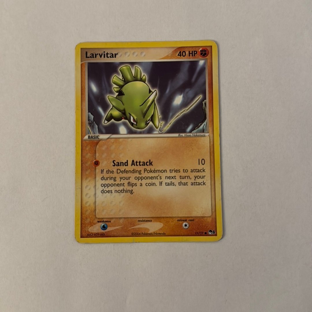 Larvitar Pokémonkort POP series 1 | Köp på Tradera (712426935)