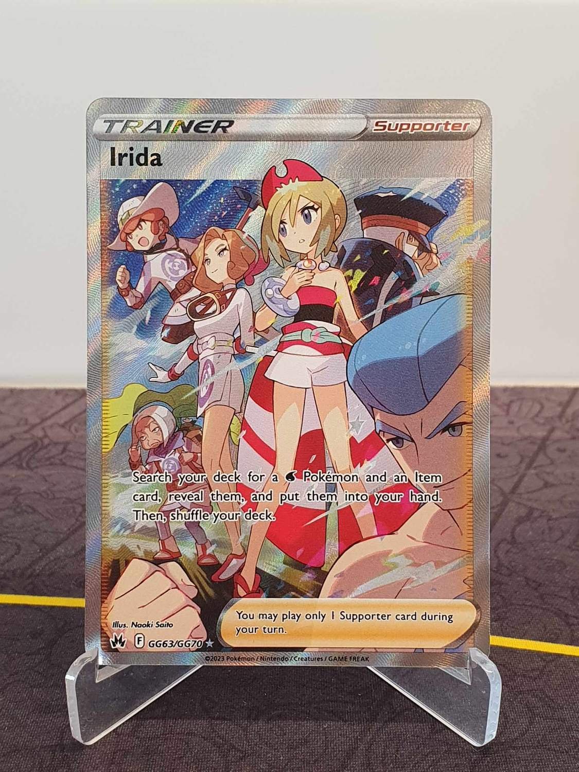 IRIDA GG63/GG70 - Ultra Rare Full Art Trainer -.. | Köp på Tradera ...