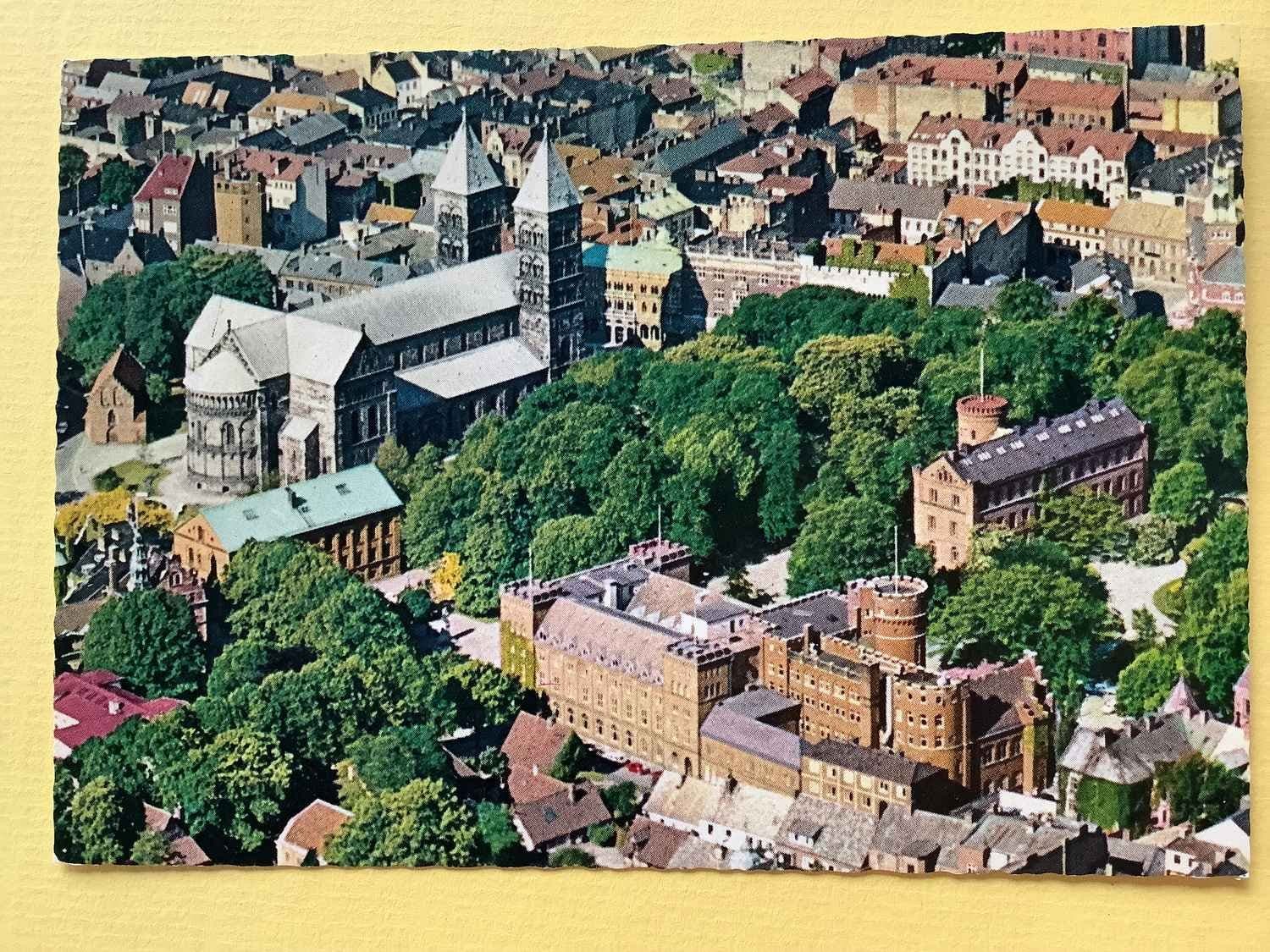 Kort Flygfoto Lund ULTRA oskrivet | Köp på Tradera (636348104)