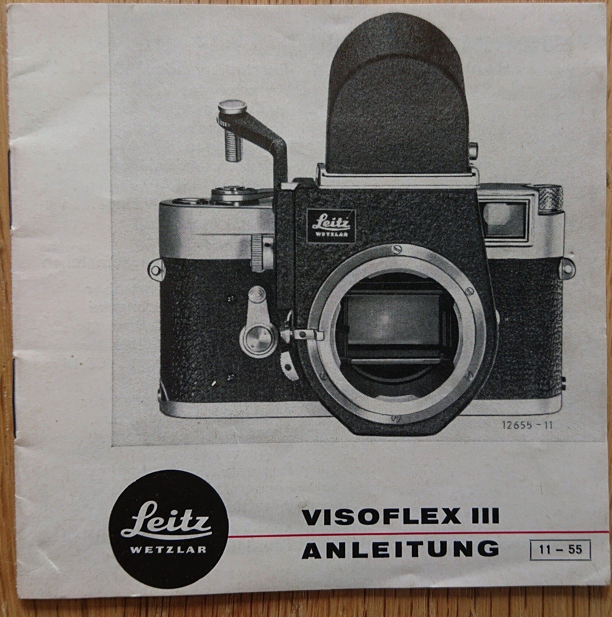 Se produkter som liknar Leitz Visoflex III Anleitung på Tradera (647281355)