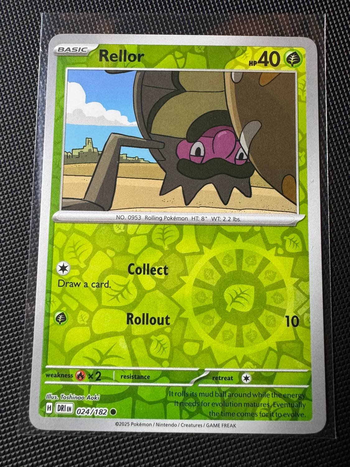 Rellor [Reverse Holo] #24 Pokemon Destined Rivals | Köp på Tradera ...