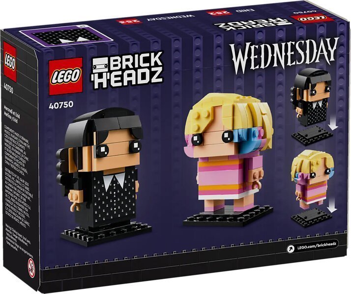LEGO BrickHeadz Wednesday & Enid 40750 - NYTT | Köp på Tradera (698972799)
