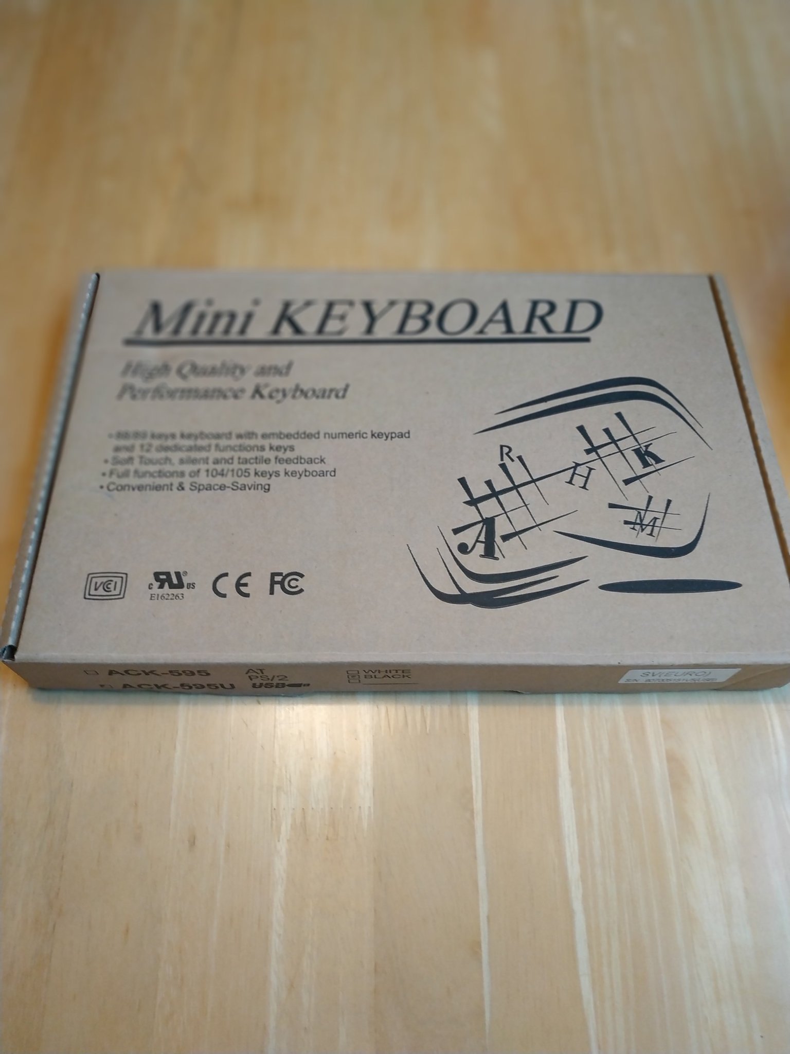 Mini keyboard tangentbord ACK-595U Svensk layou.. | Köp på Tradera ...