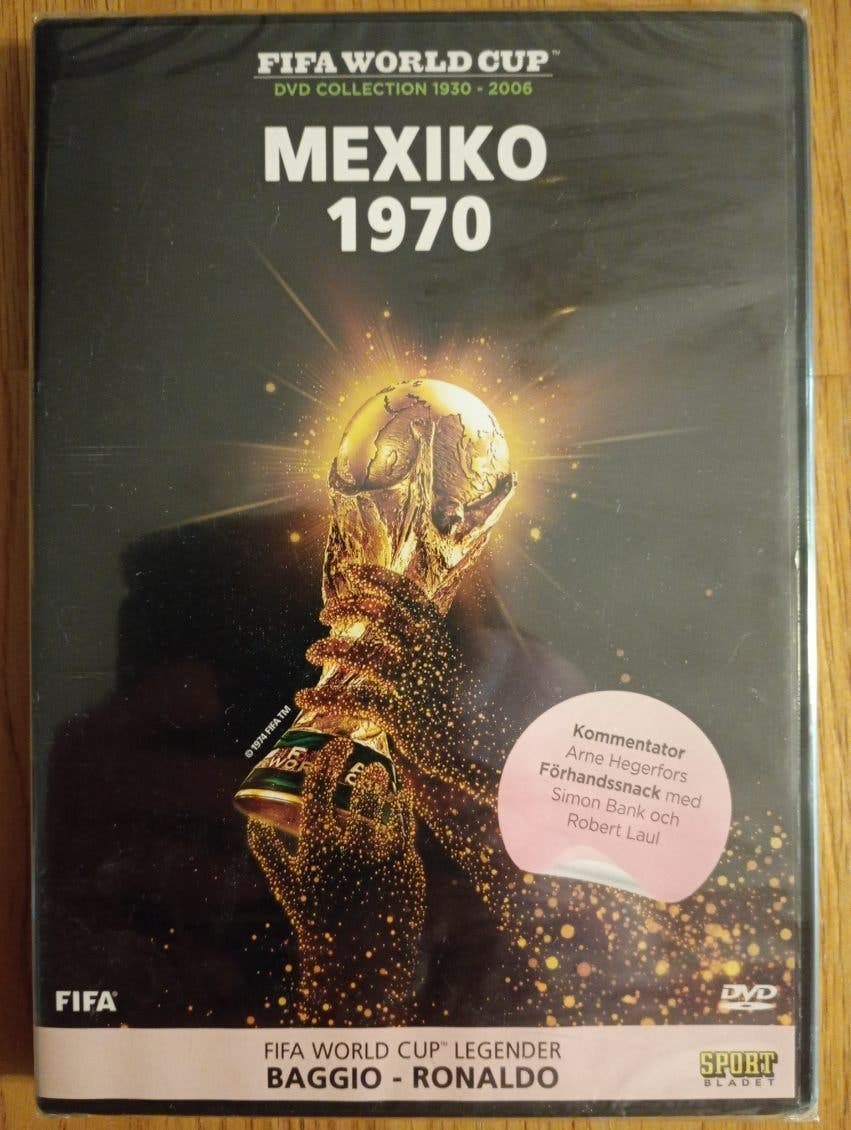 FIFA World Cup: Mexiko 1970 DVD INPLASTAD | Köp på Tradera (703599659)
