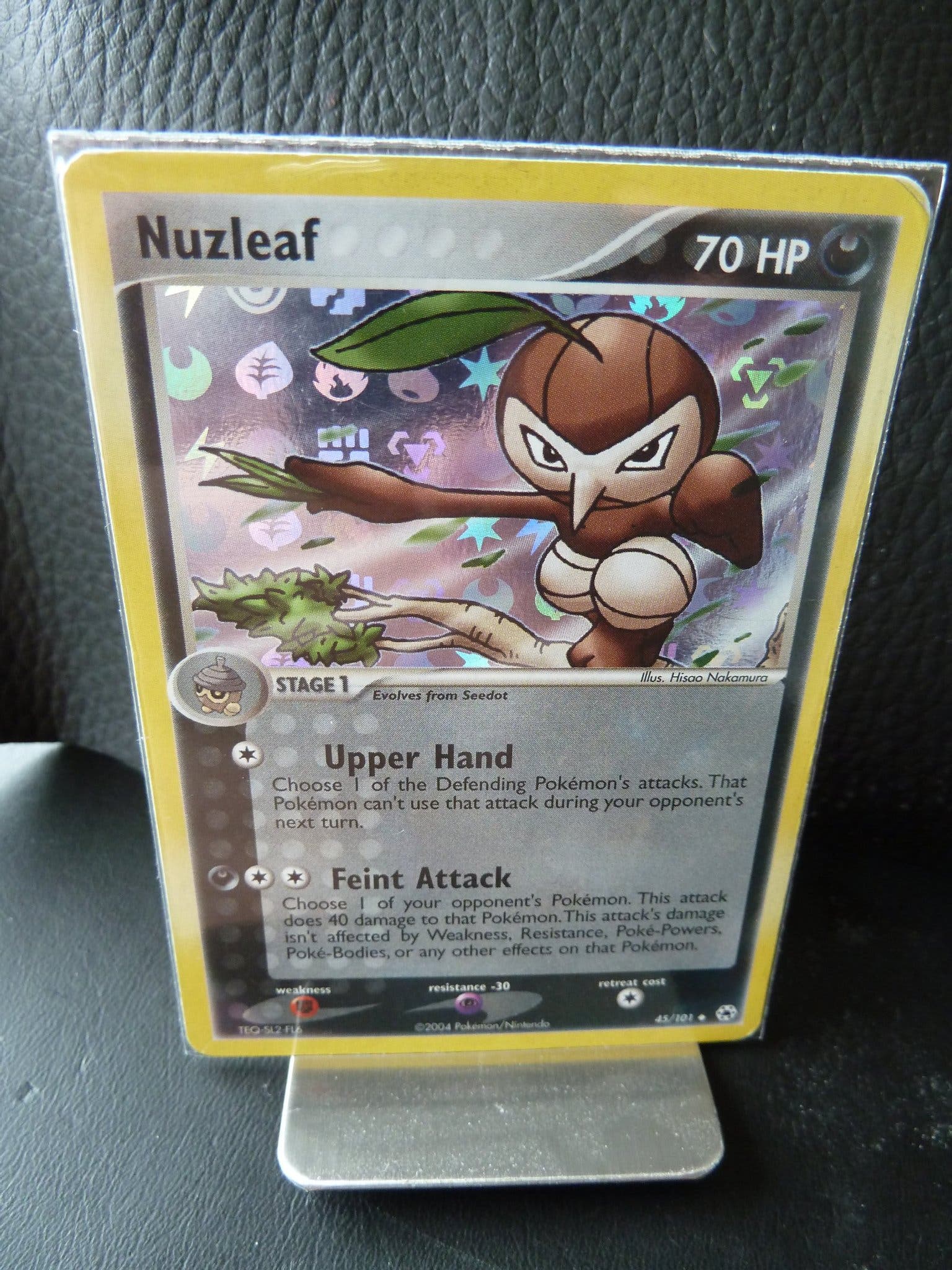 Pokémon Nuzleaf EX Hidden Legends 45/101 Revers.. | Köp på Tradera ...