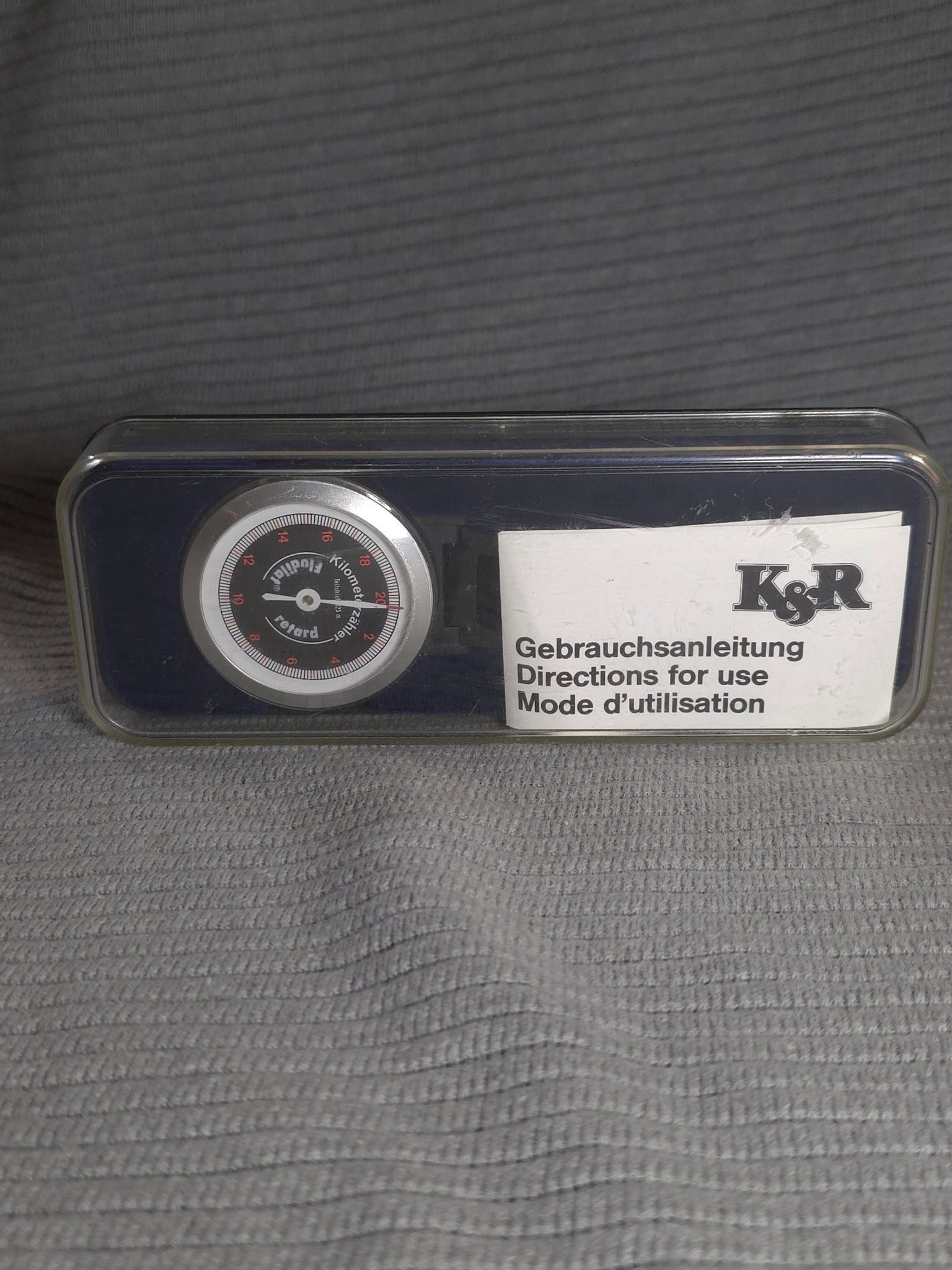 K&R Fludilat Pedometer - Vintage Kilometerräkna.. | Köp på Tradera ...