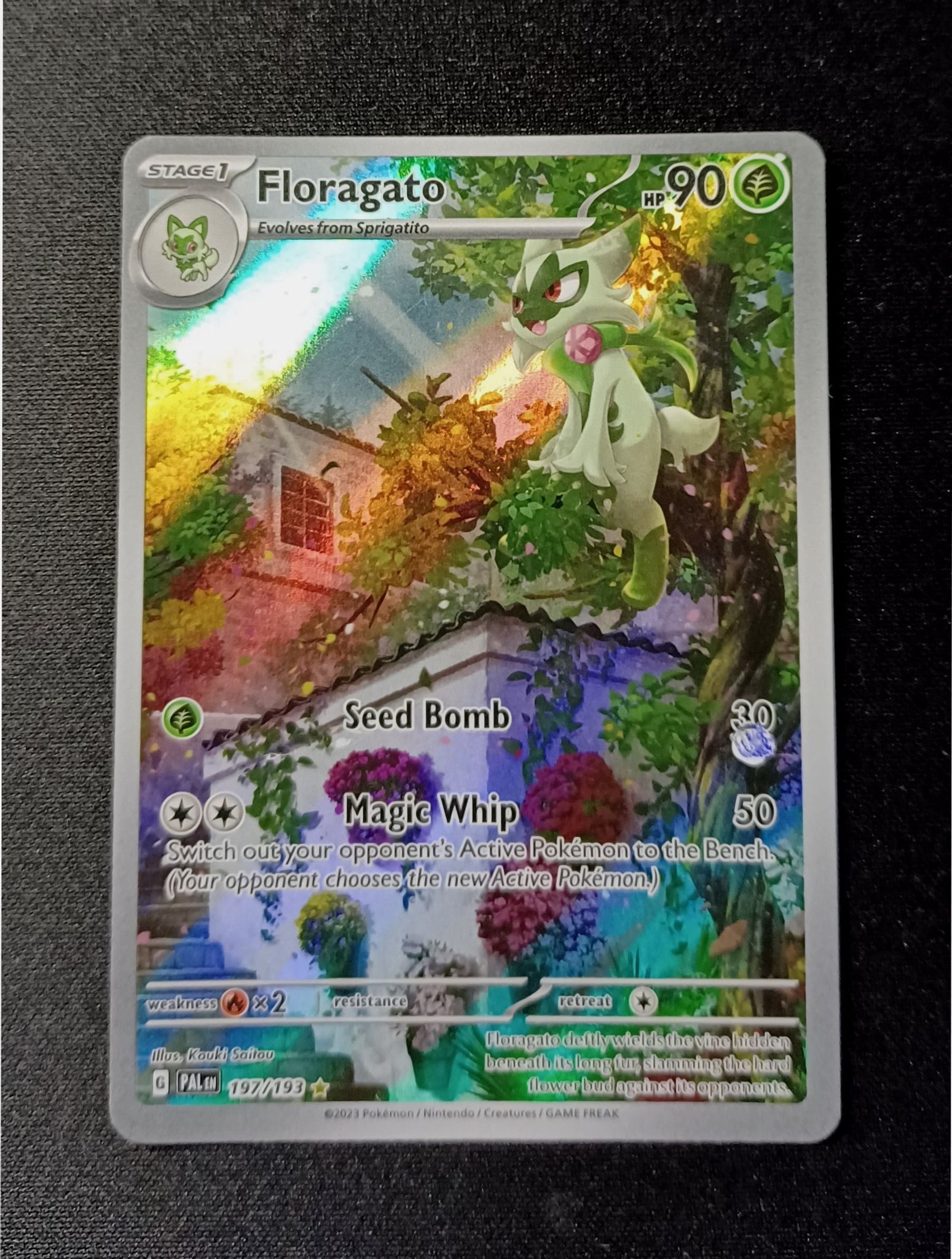 [ POKÉMONKORT | FLORAGATO | FULL ART HOLO | MIN.. | Köp på Tradera ...