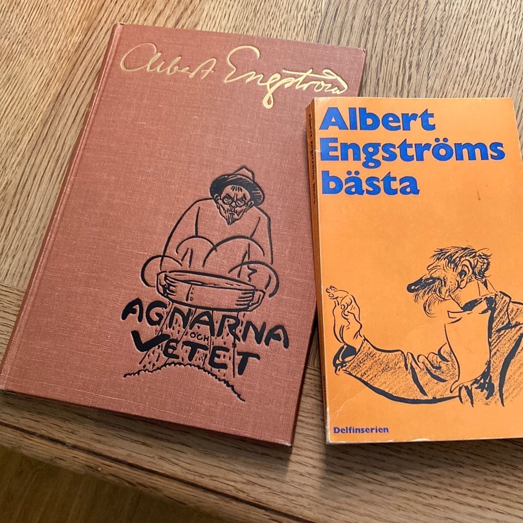 Albert Engström - Agnarna och vetet, Albert Eng.. | Köp på Tradera ...