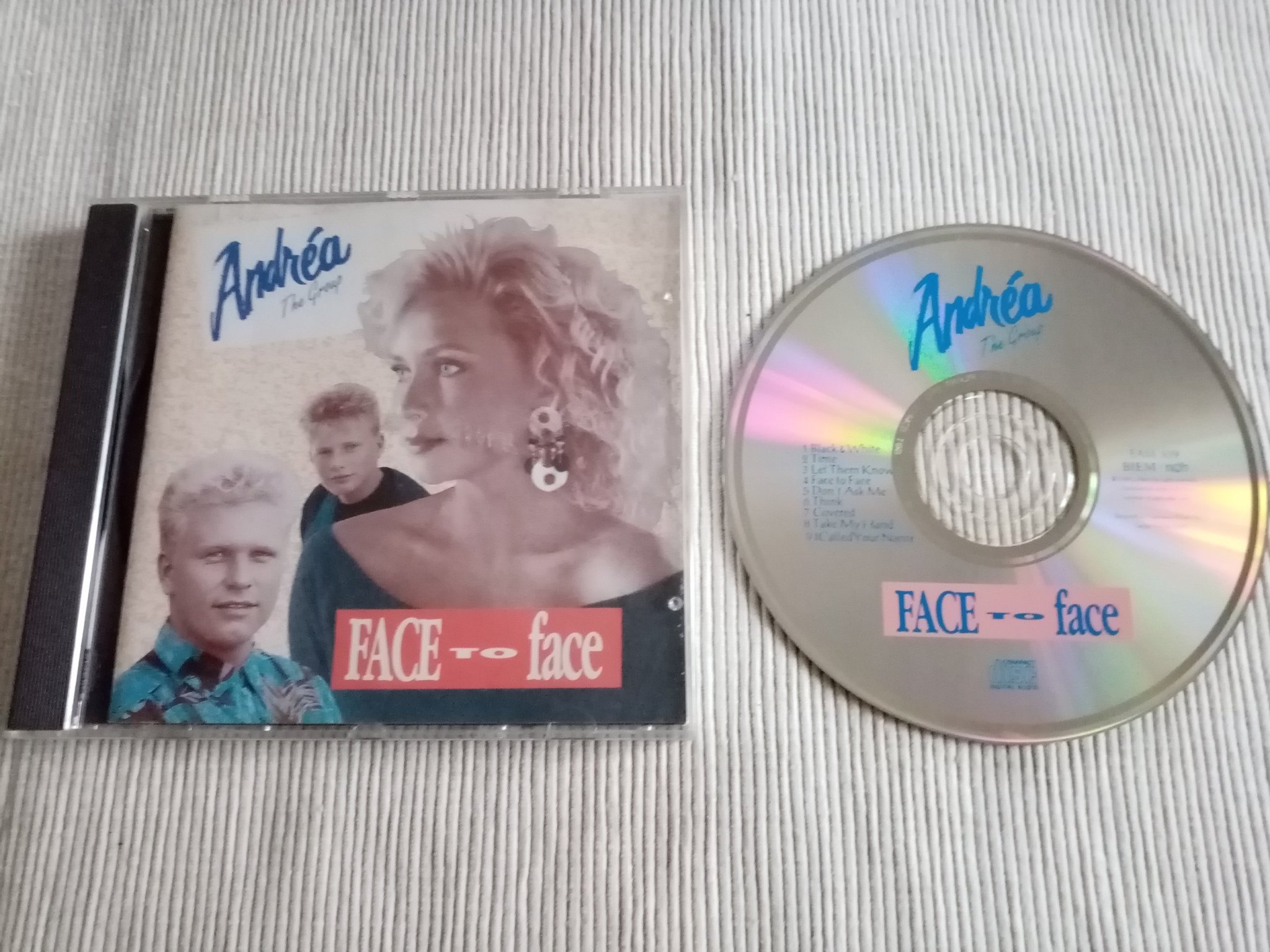 Andréa - Face To Face, Made USA 1990 | Köp på Tradera (711798364)