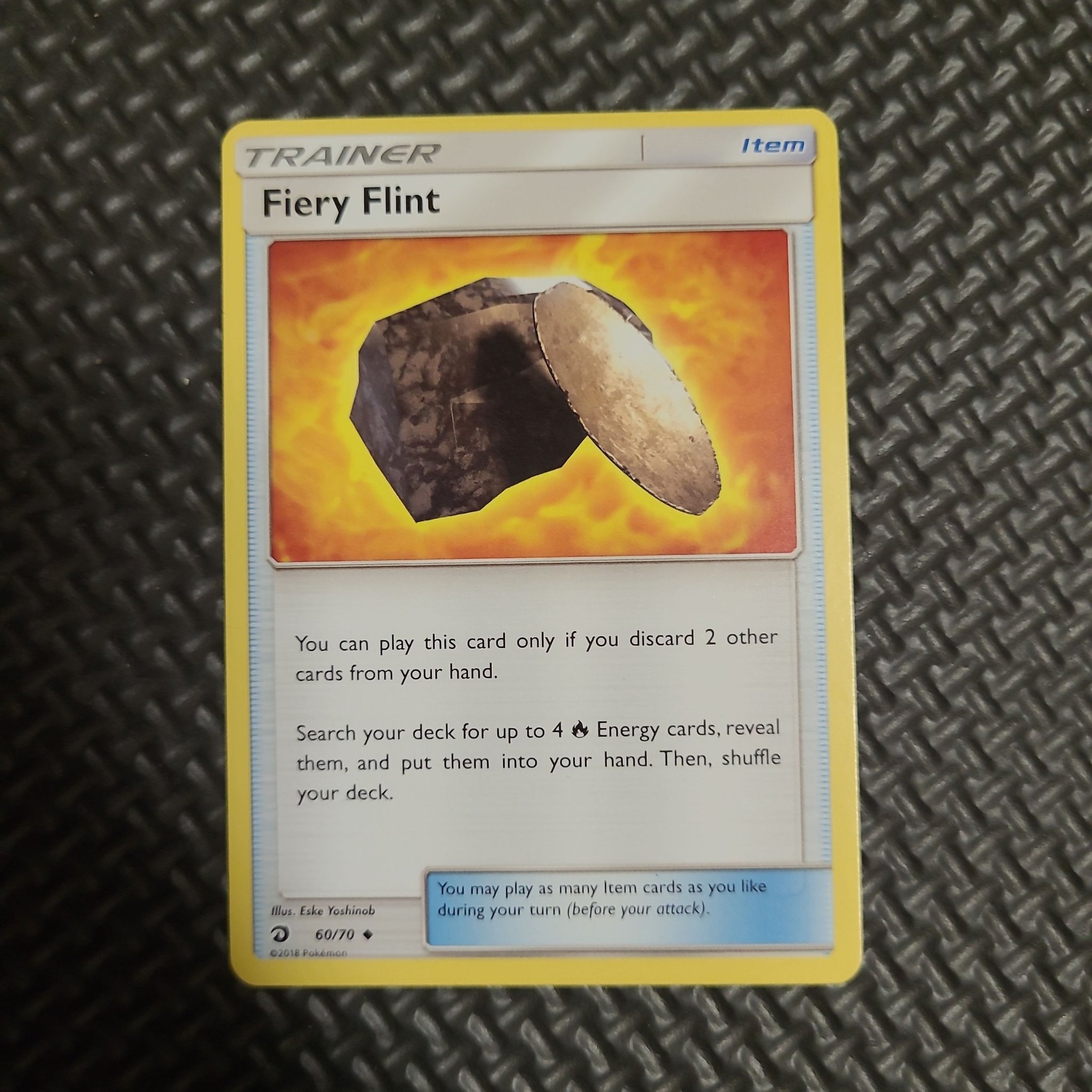 Fiery Flint - Pokémonkort | Köp på Tradera (711950644)