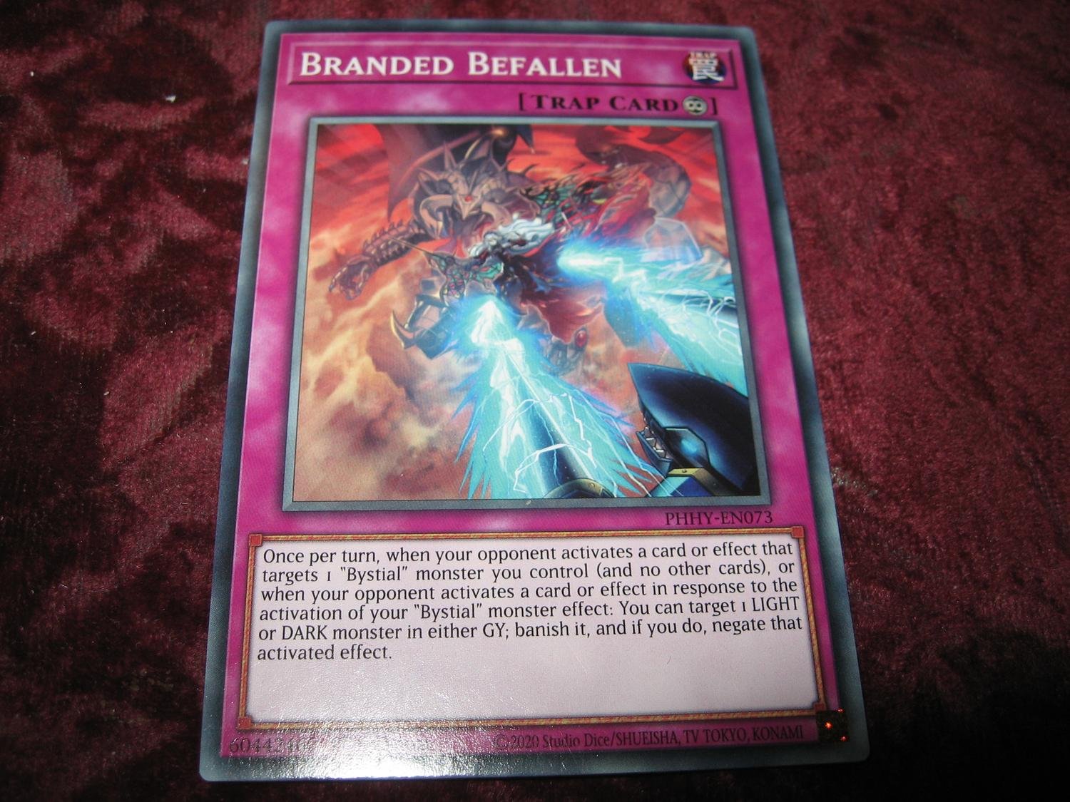 YU-GI-OH BRANDED BEFALLEN PHHY-EN073 | Köp på Tradera (587686408)