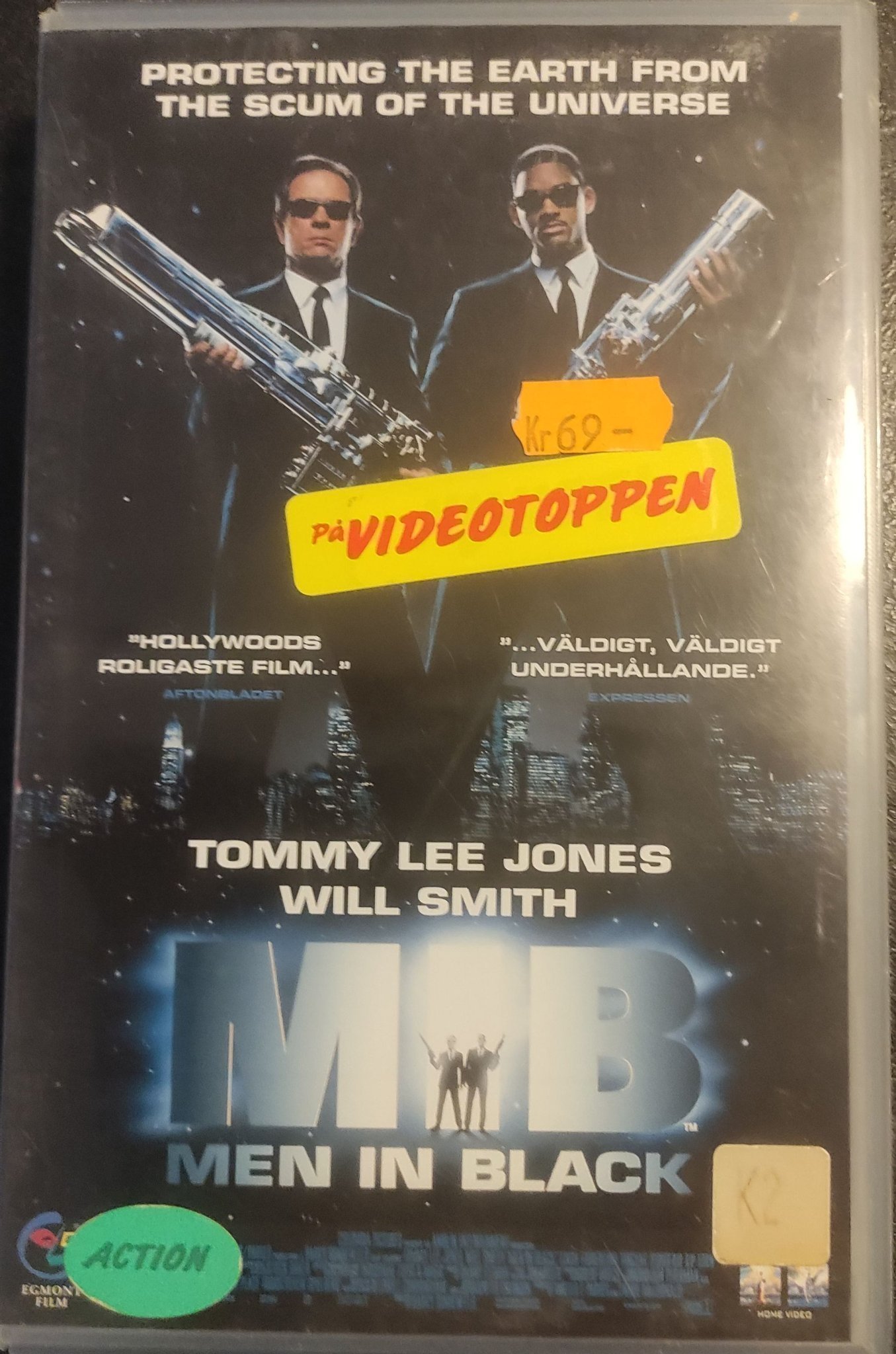 Se produkter som liknar Men in Black VHS på Tradera (695441535)